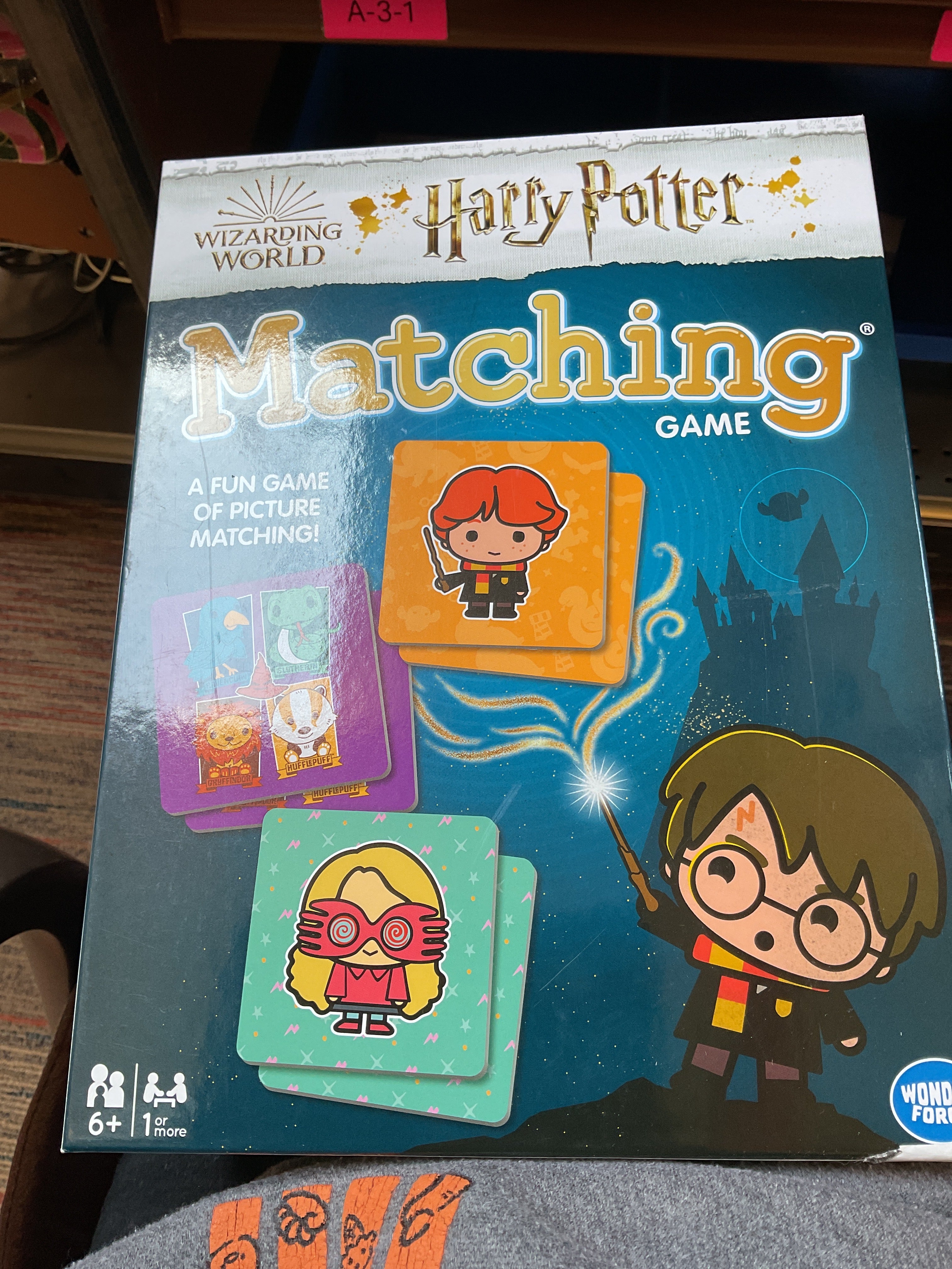 Wonder Forge Wizarding World Harry Potter Matching Game Enthralling Me ...