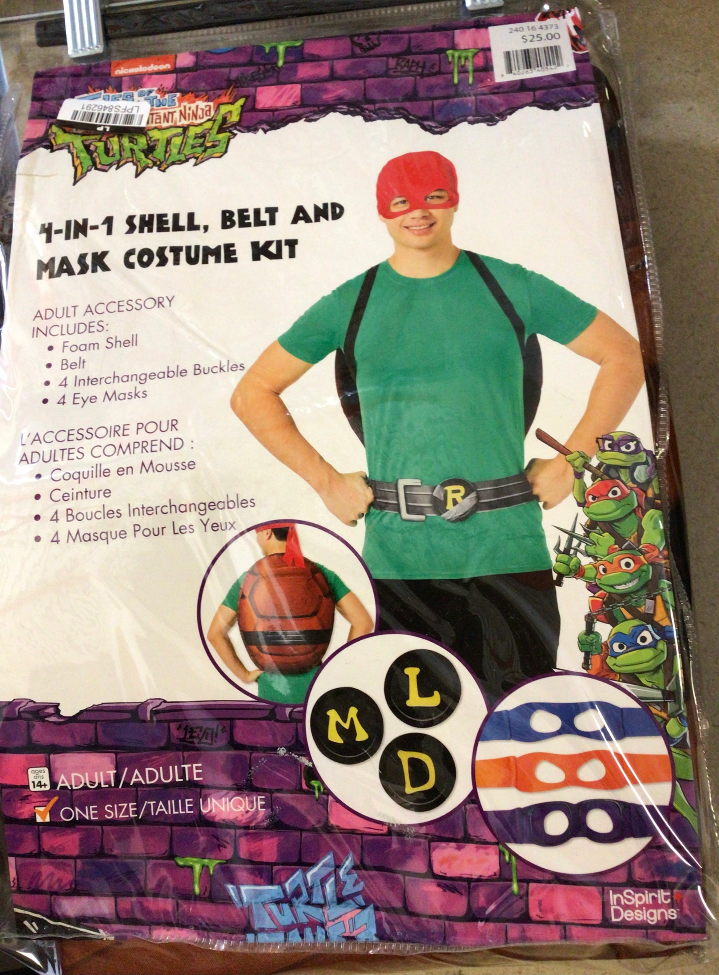 Adult Halloween costume- Tales of the Teenage mutant Ninja Turtle - On ...