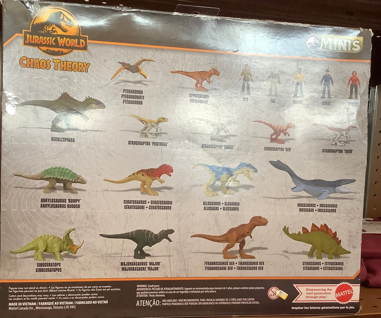 Jurassic World Chaos Theory Mini Figure Set - 20pk – Discount 70 Online