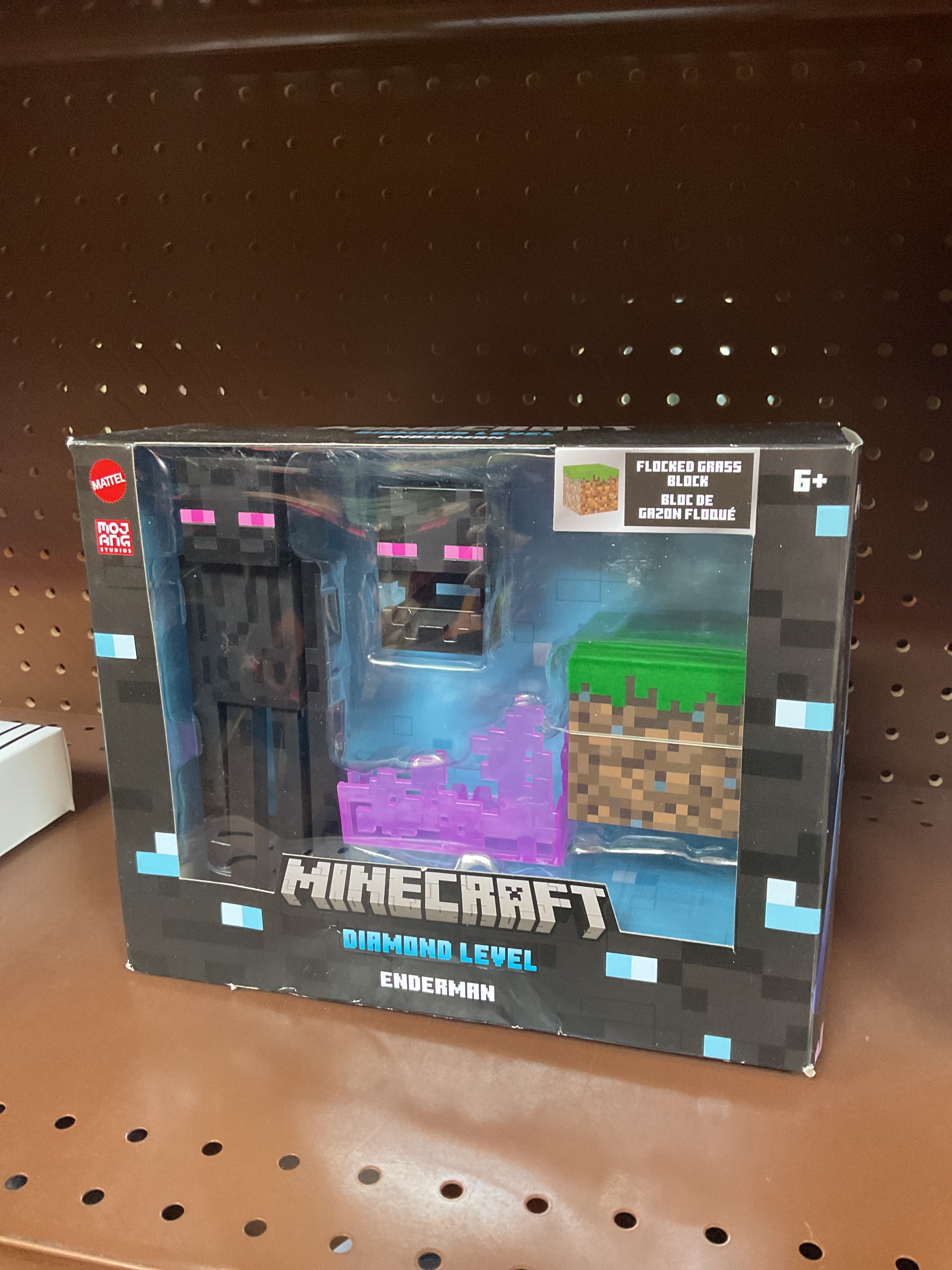 Minecraft Diamond Enderman Action Figure with Accessories, 5.5-inch To ...