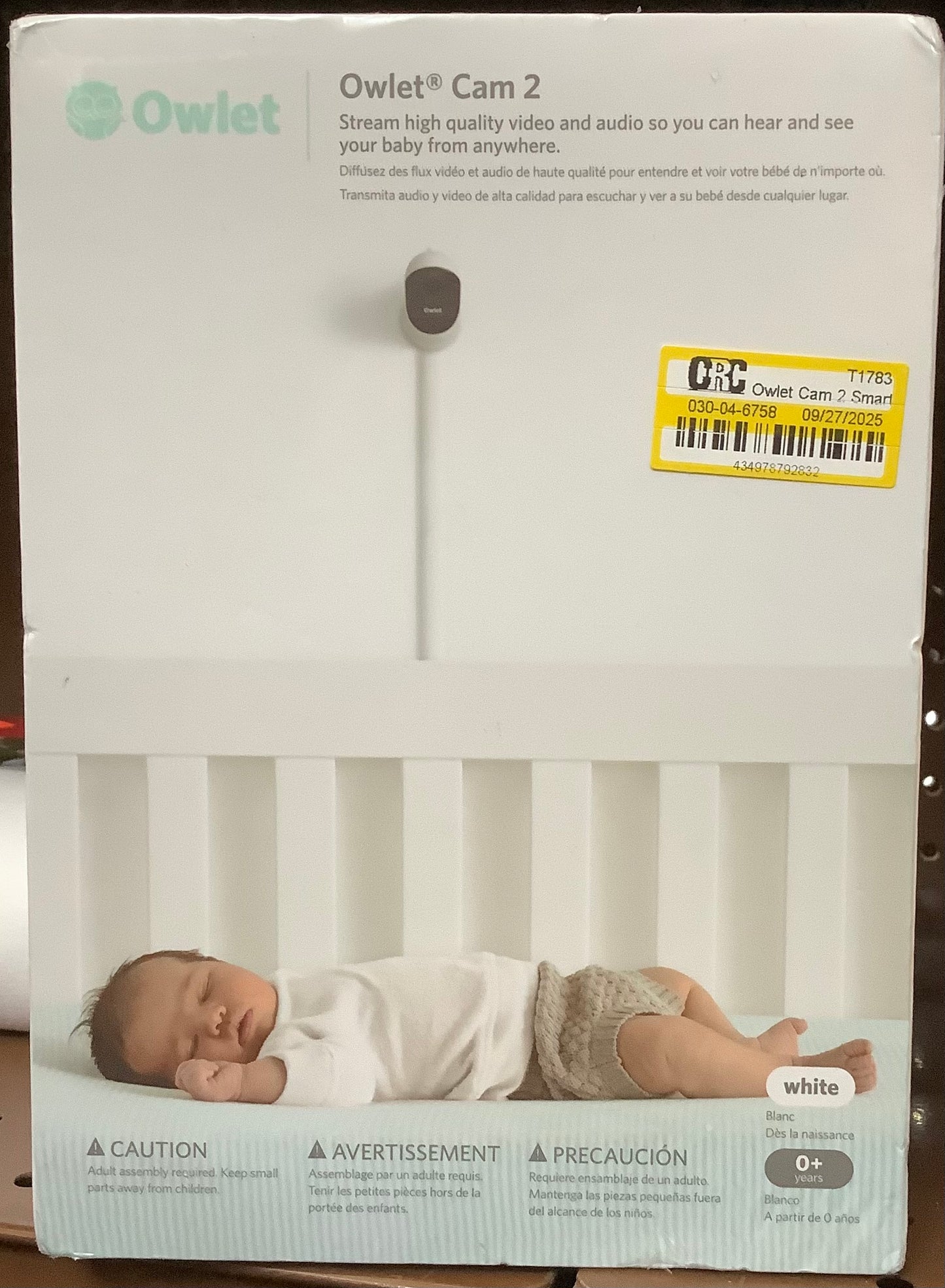 Owlet - Cam 2 (Gen 2) Smart Baby Monitor - White – Discount 70 Online