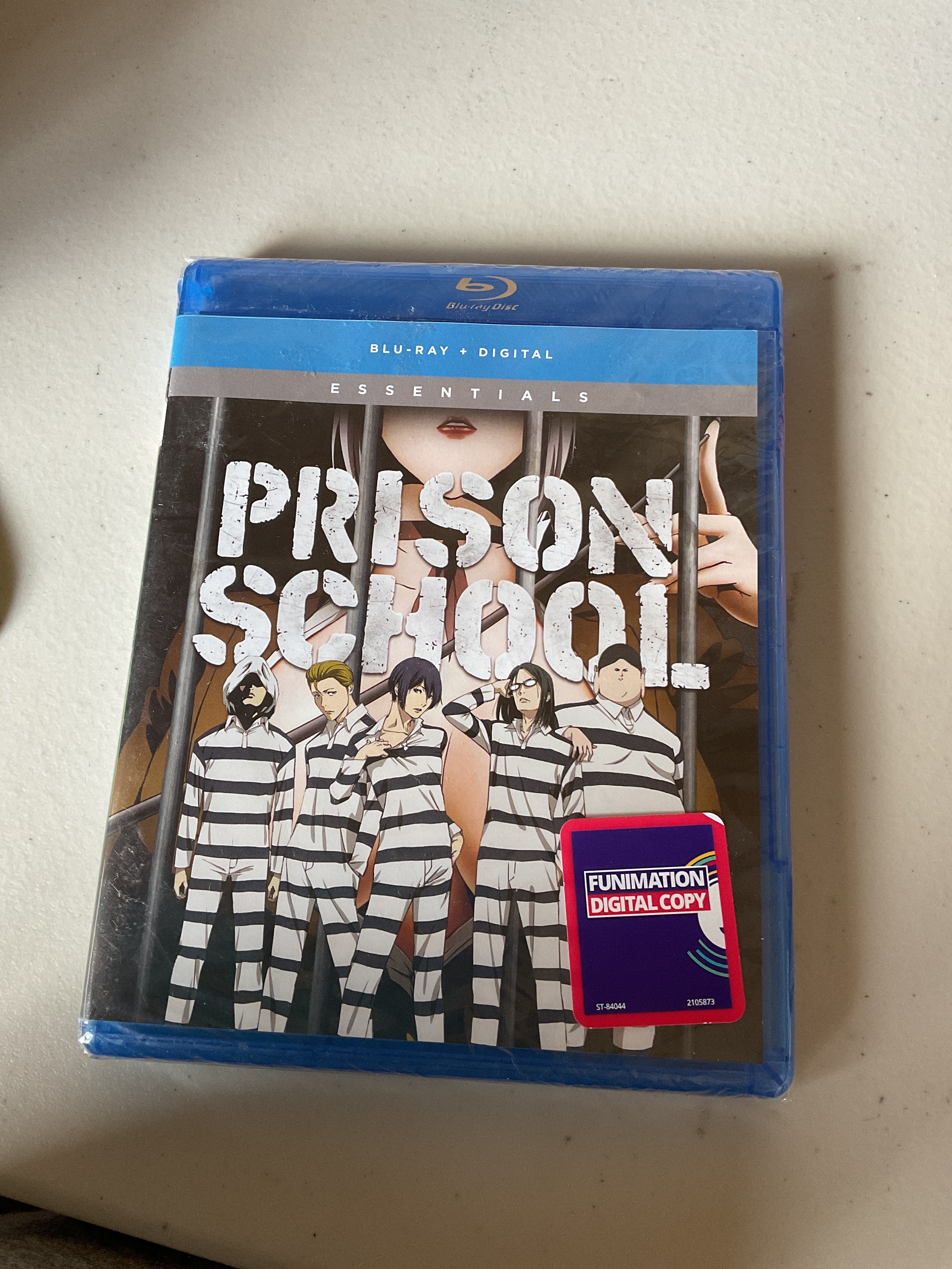 Prison School: Complete Series - Essentials (Blu-ray)- SEALED ...