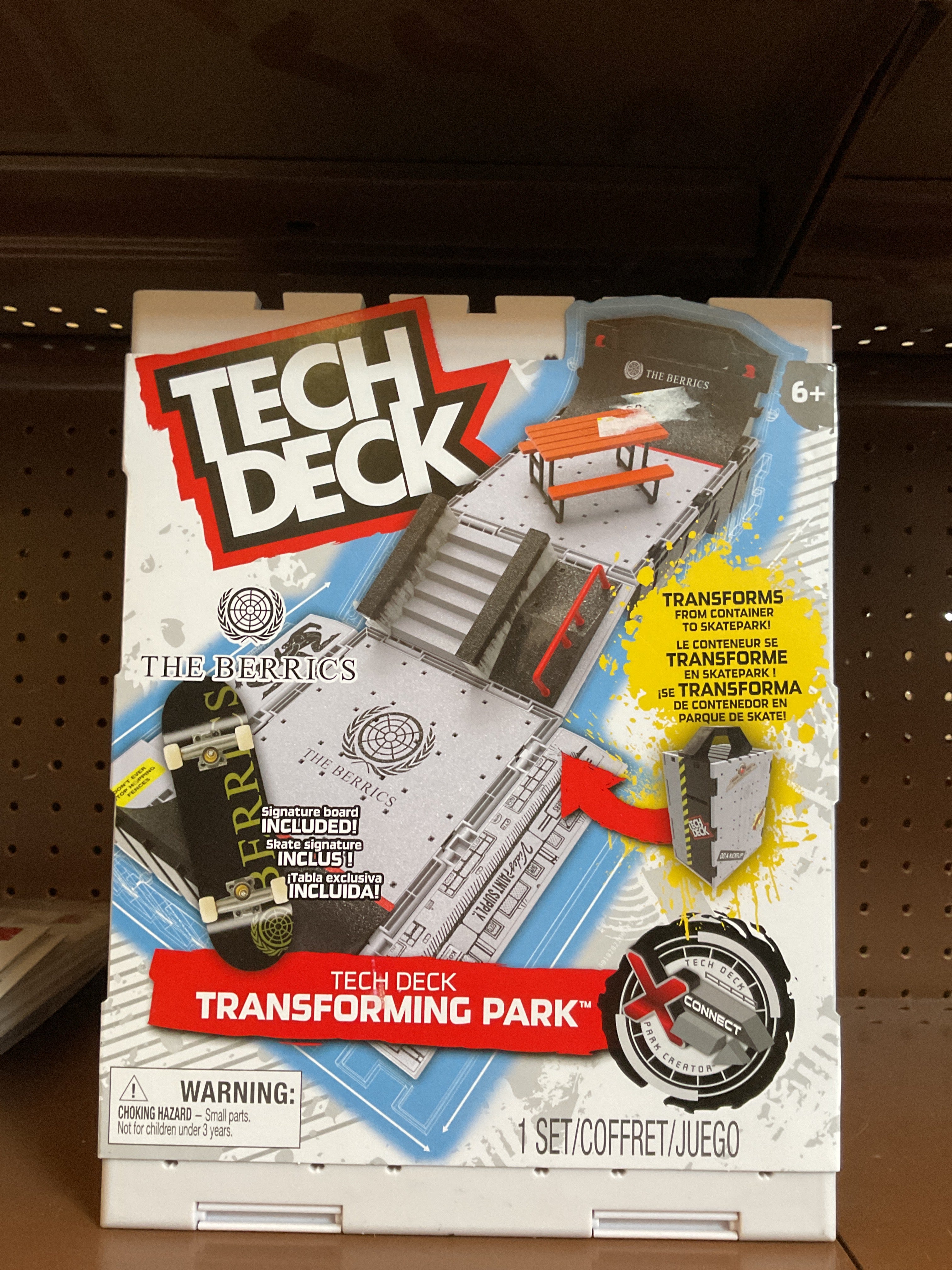 TECH DECK Kids The Berrics Transforming Park X-Connect Park Creator ...