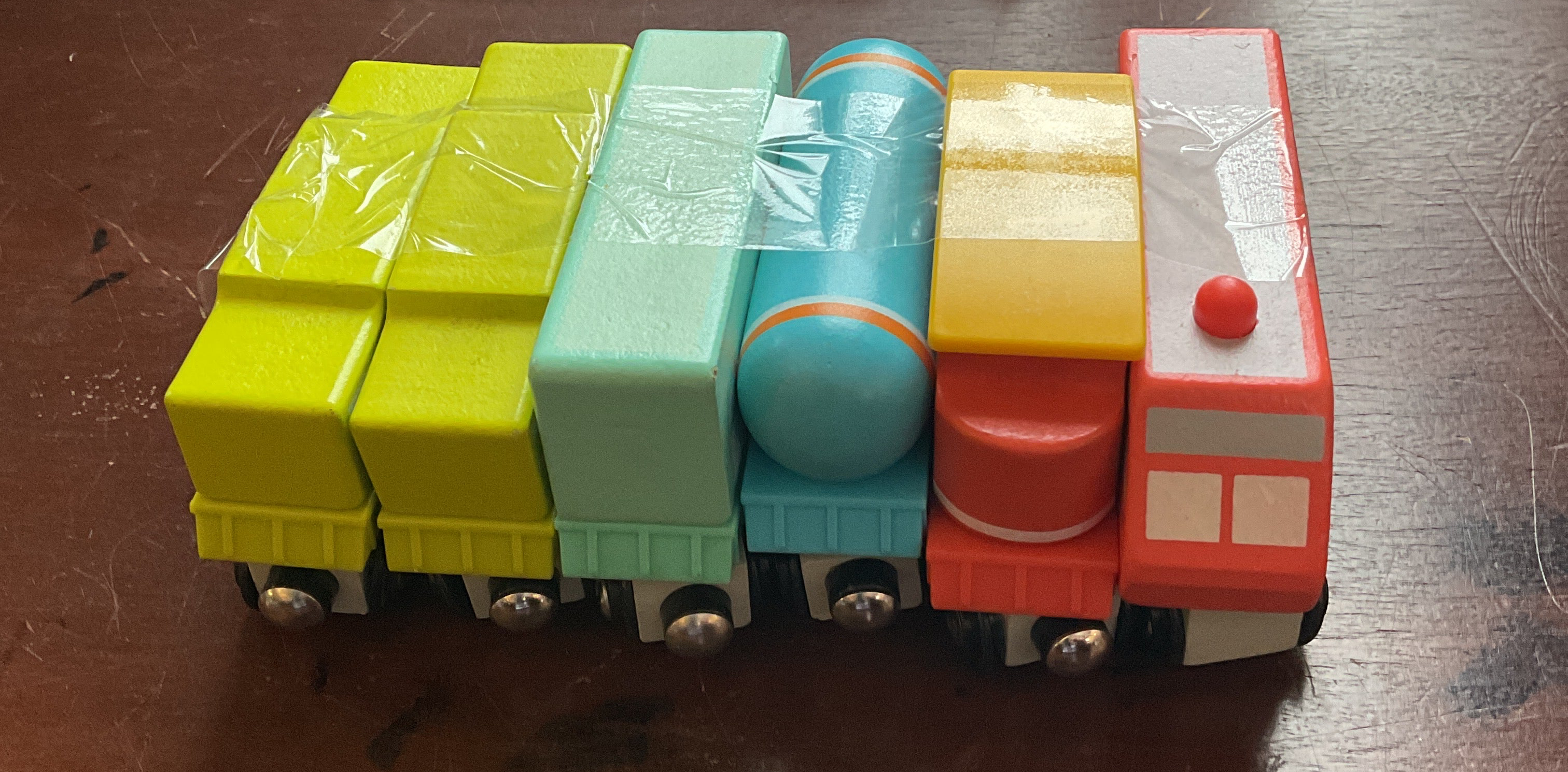 Wooden Magnetic Trains - Set of 6 Trains – Discount 70 Online