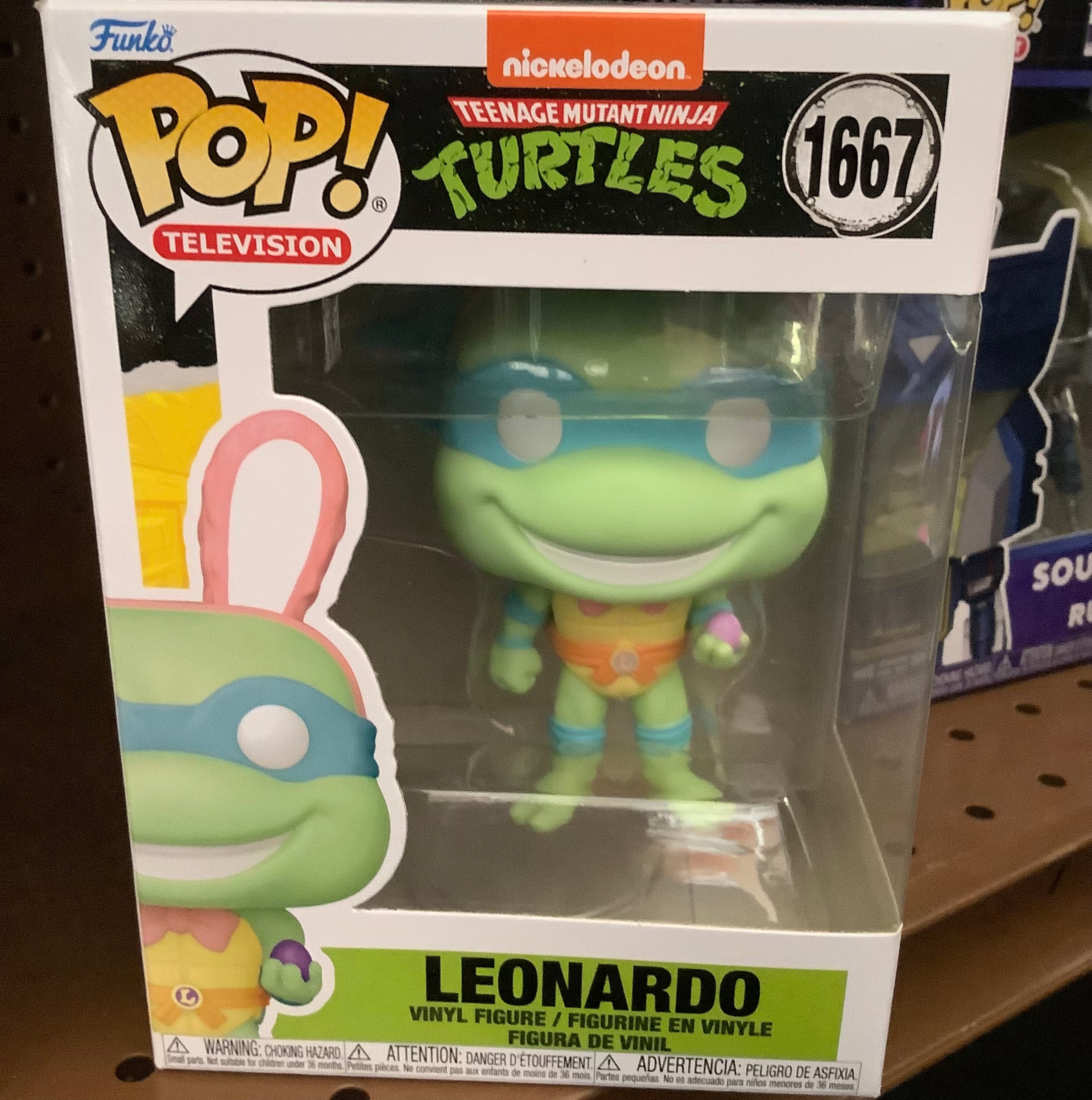 Funko POP! Vinyl: Teenage Mutant Ninja Turtles Easter Leo Figure ...
