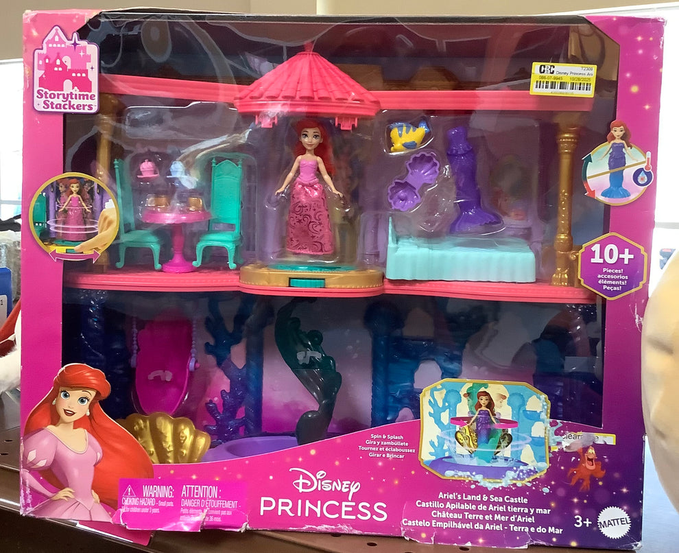 Disney - Princess Ariel's Land & Sea Castle Playset - Multicolor ...