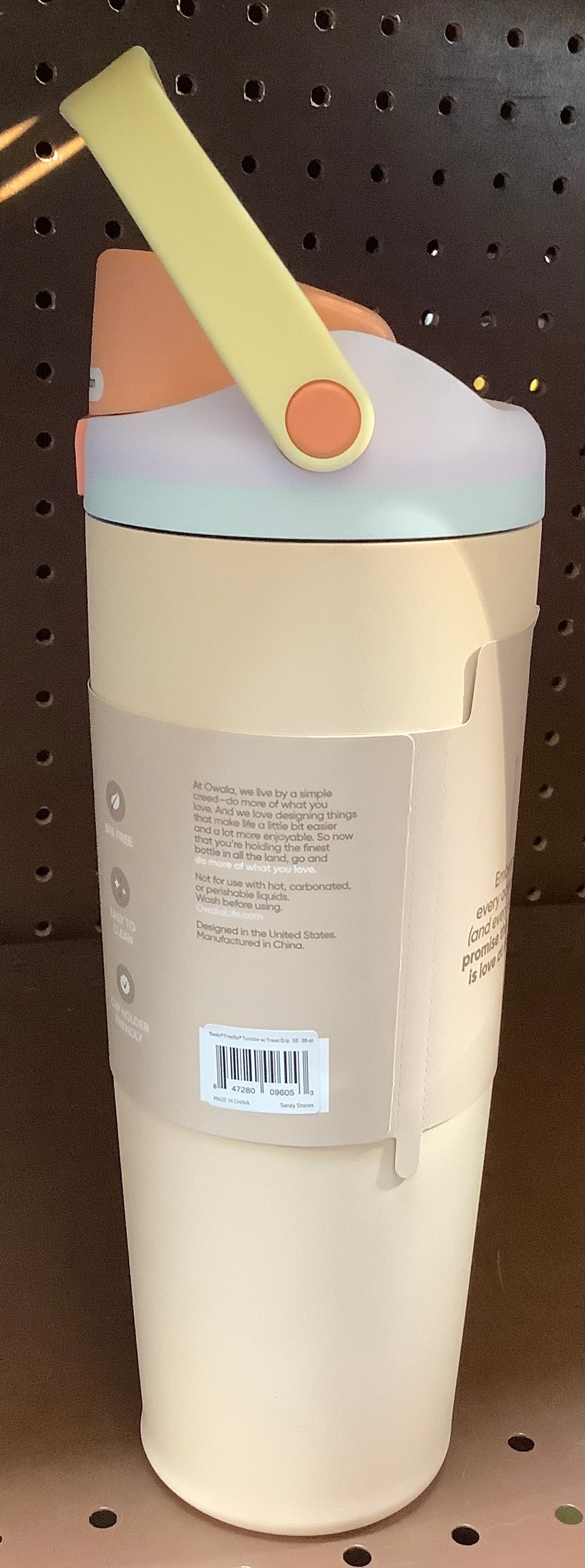 THRIFTY 70-Owala 30oz FreeSip Sway Stainless Water Bottle - Sandy Shor ...