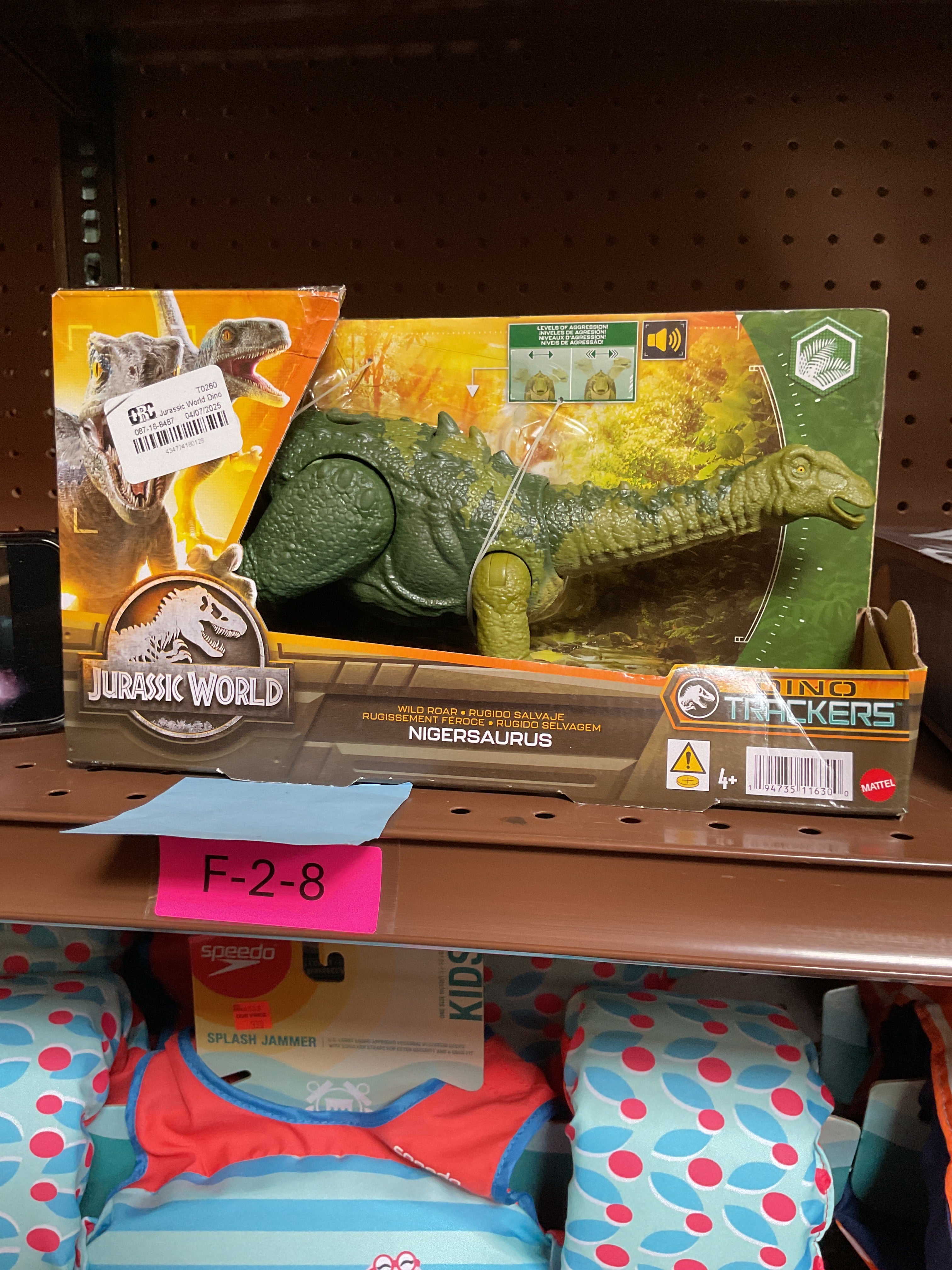 Jurassic World Wild Roar Nigersaurus Dinosaur Figure – Discount 70 Online