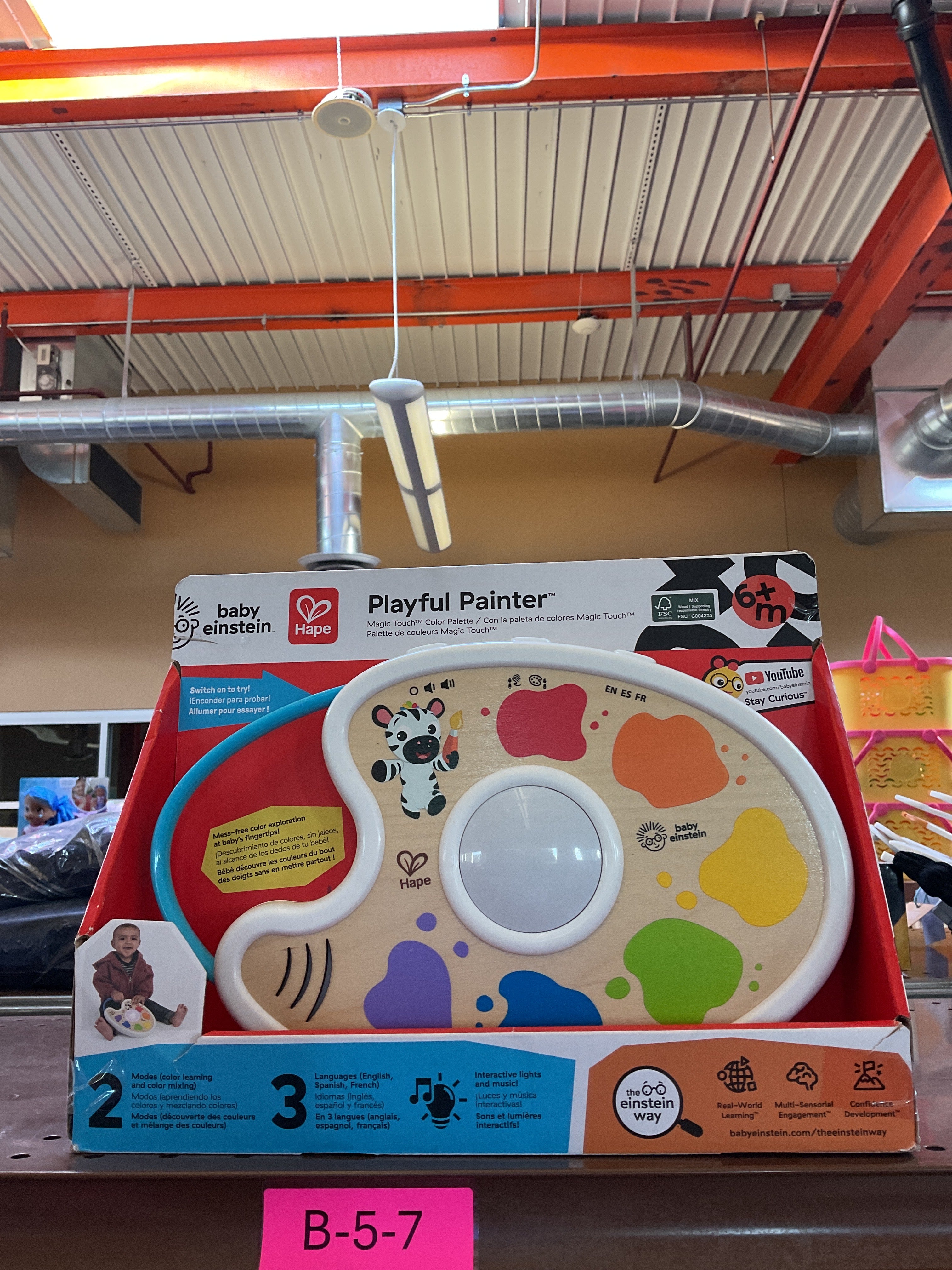 Baby Einstein Playful Painter Magic Touch Baby Learning Toy – Discount ...
