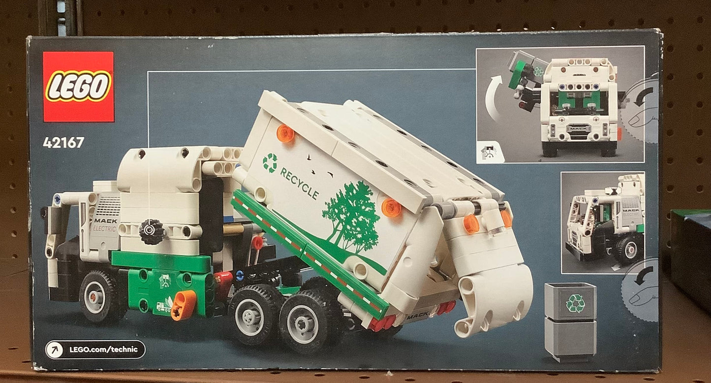 LEGO Technic Mack LR Electric Garbage Truck Toy 42167 – Discount 70 Online