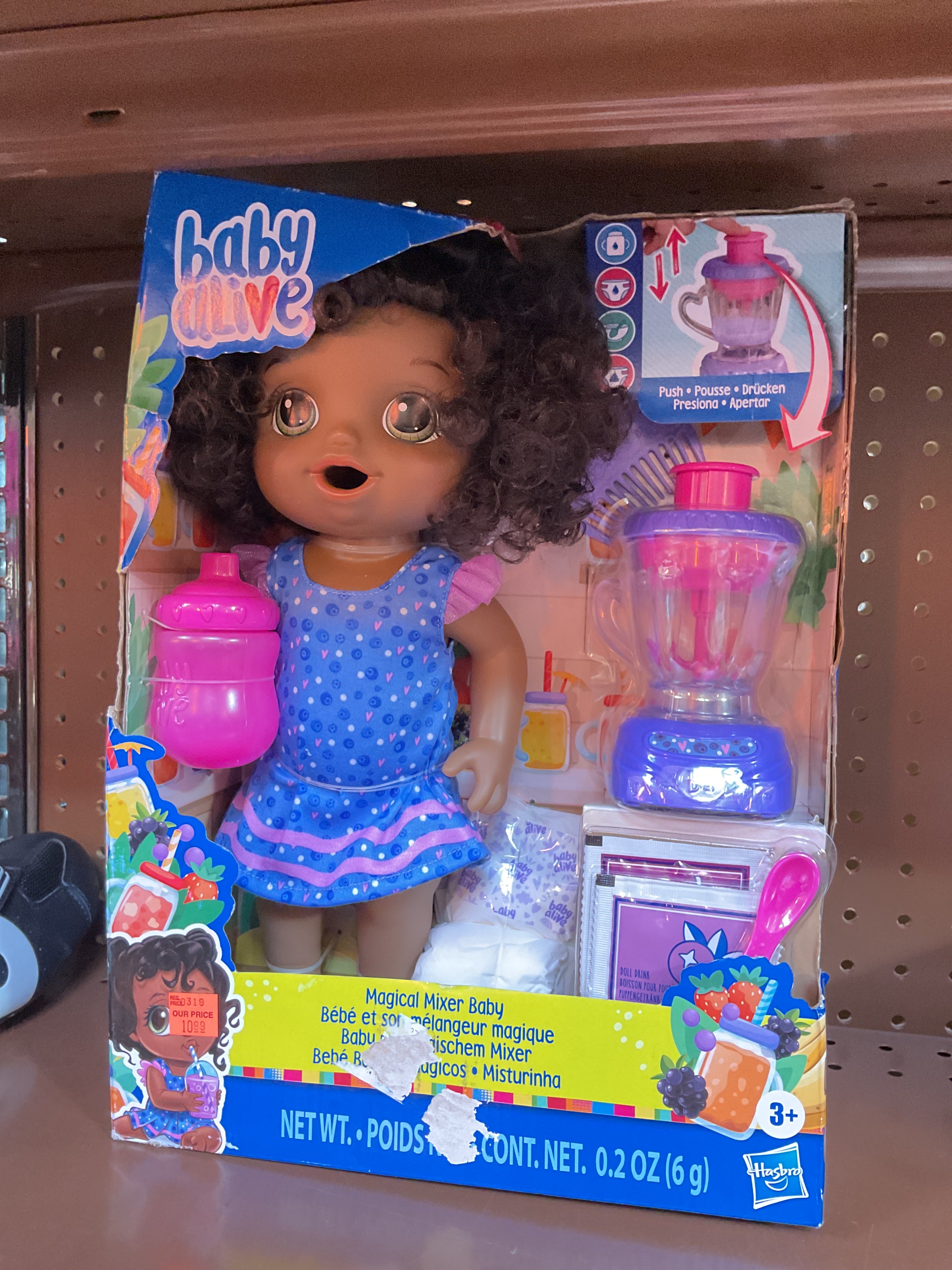 Baby Alive Magical Mixer Baby Doll - Blueberry Blast – Discount 70 Online