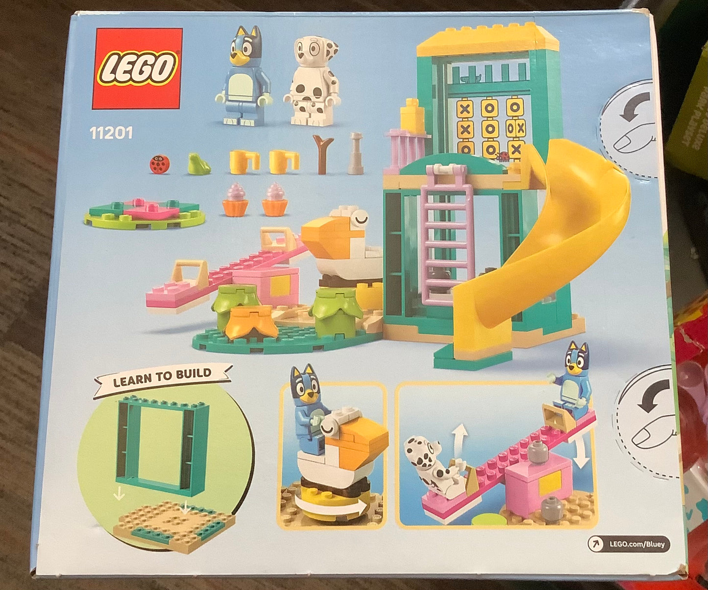 LEGO Bluey Playground Fun with Bluey and Chloe Building Set 11201 ...