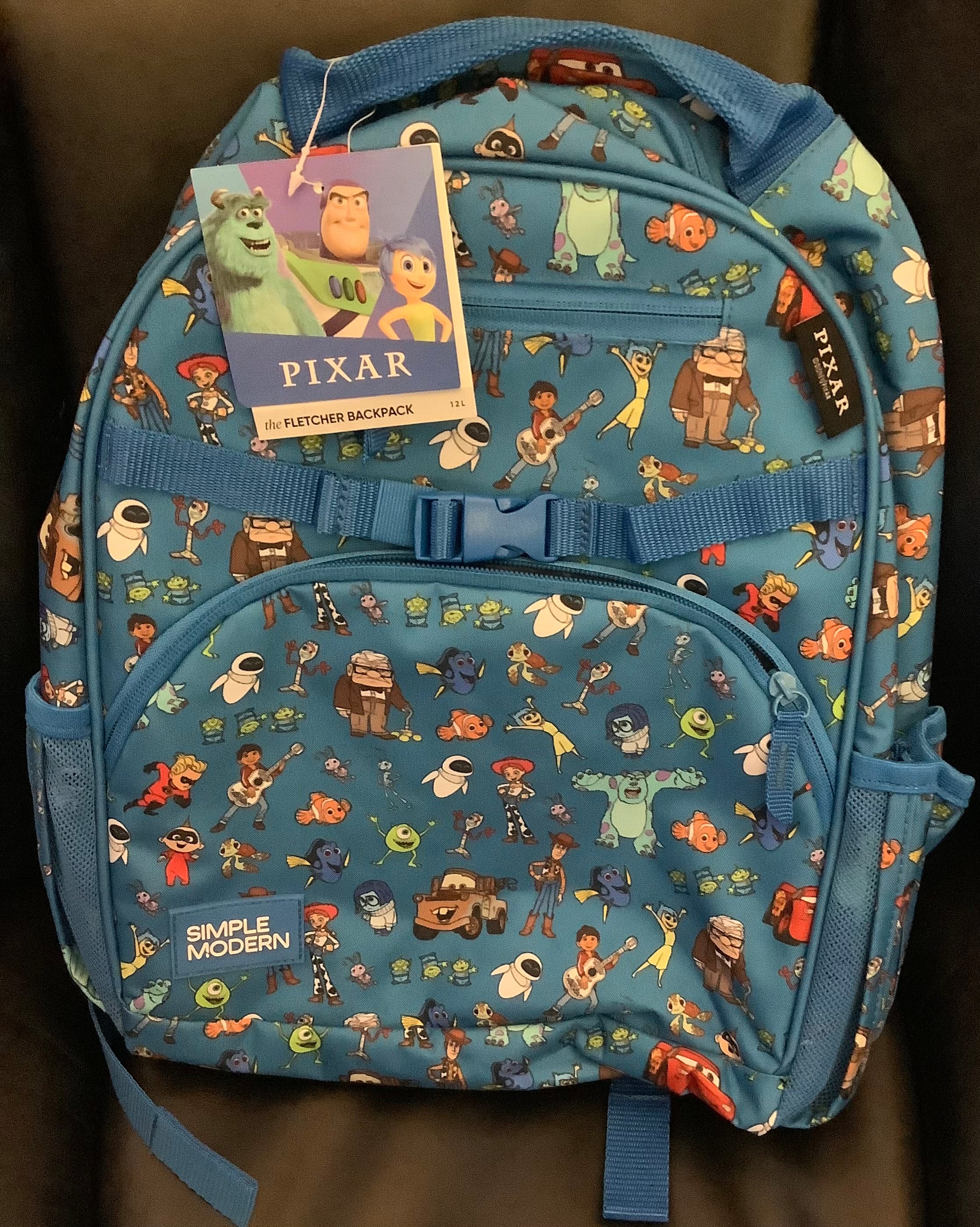 Simple Modern Kids' 12L Fletcher Backpack - Pixar Mashup: Water-Resist ...