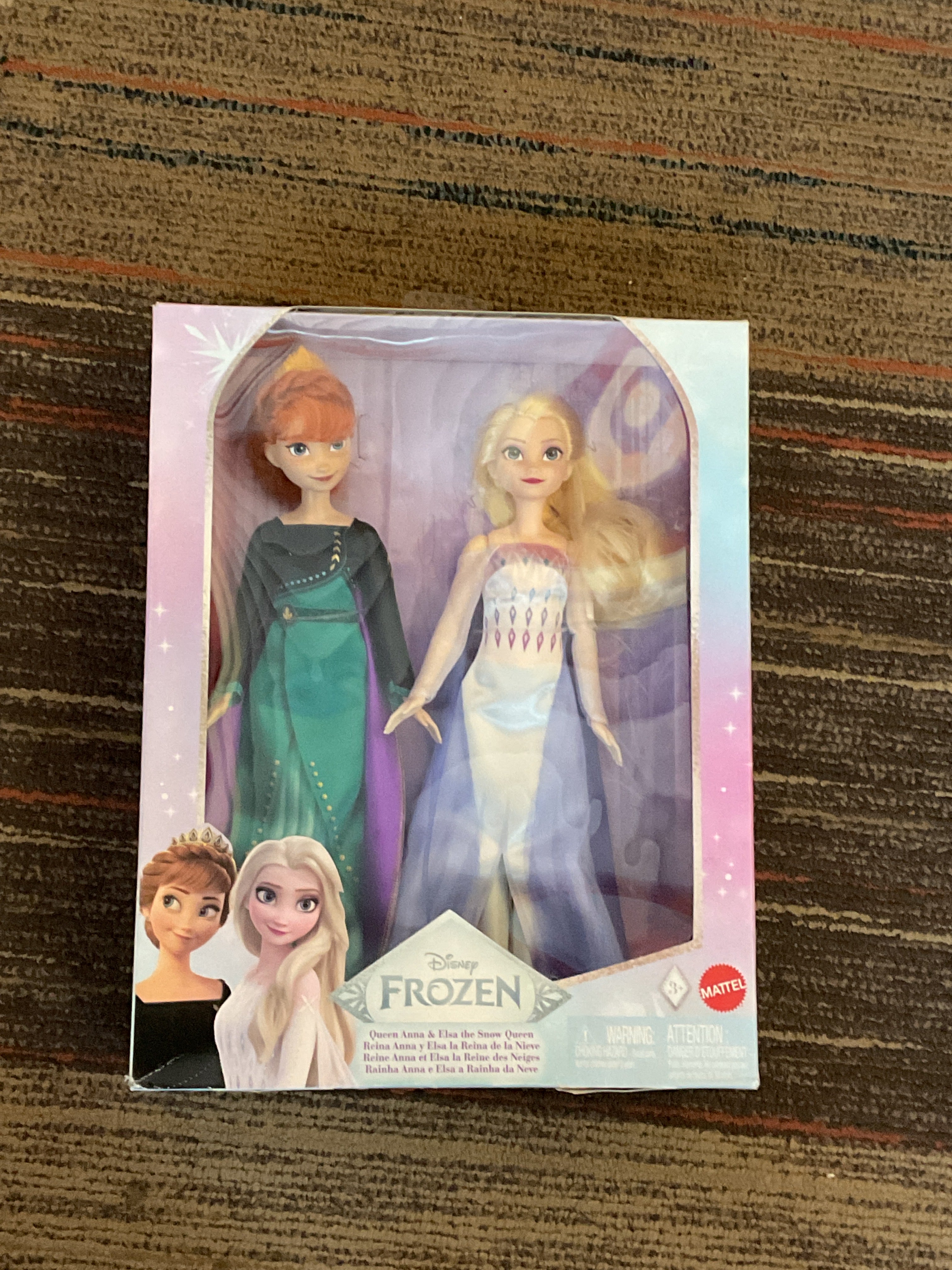 Disney Frozen Queen Anna & Elsa the Snow Queen Fashion Doll 2pk ...
