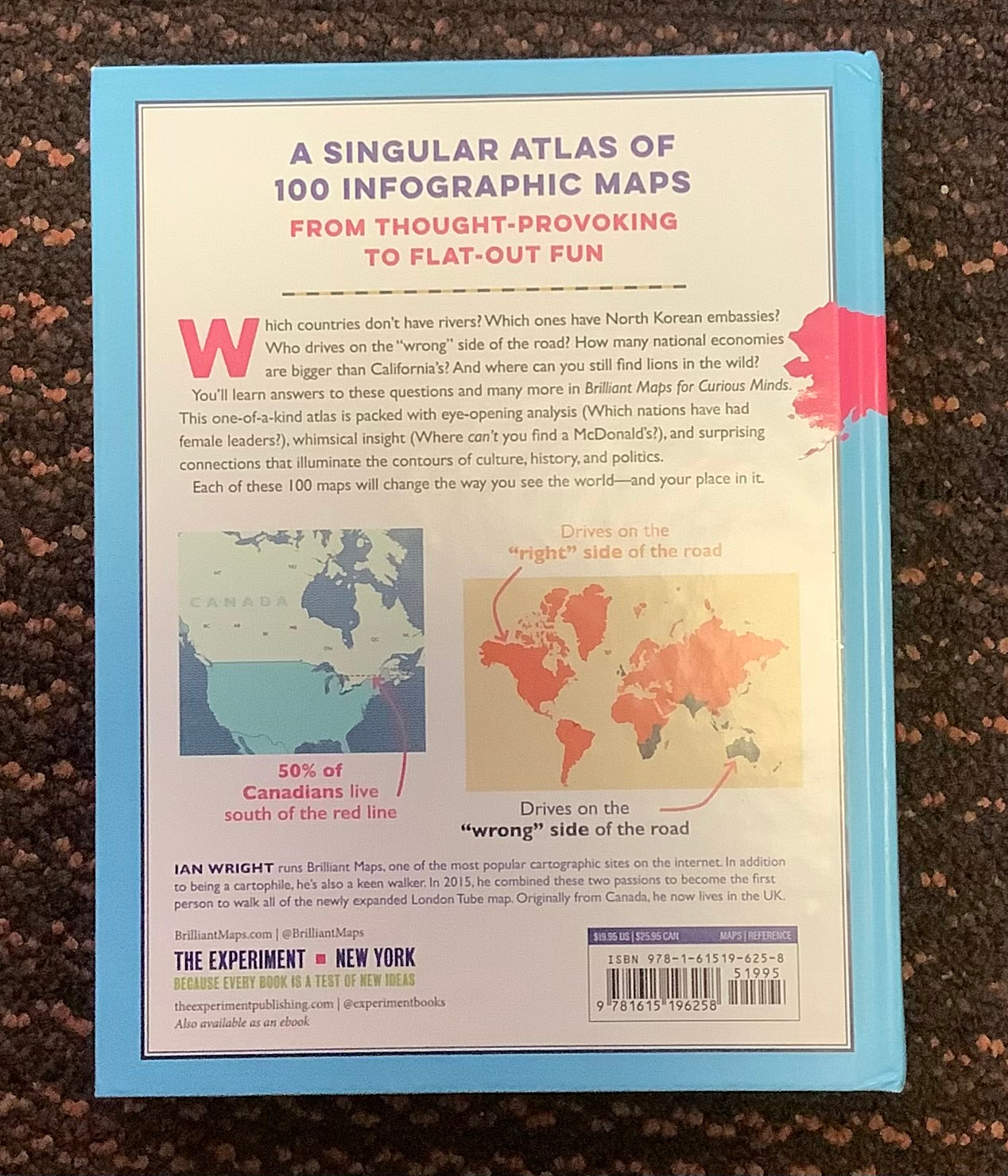 Brilliant Maps For Curious Minds 100 New Ways To See The World By Ian ...