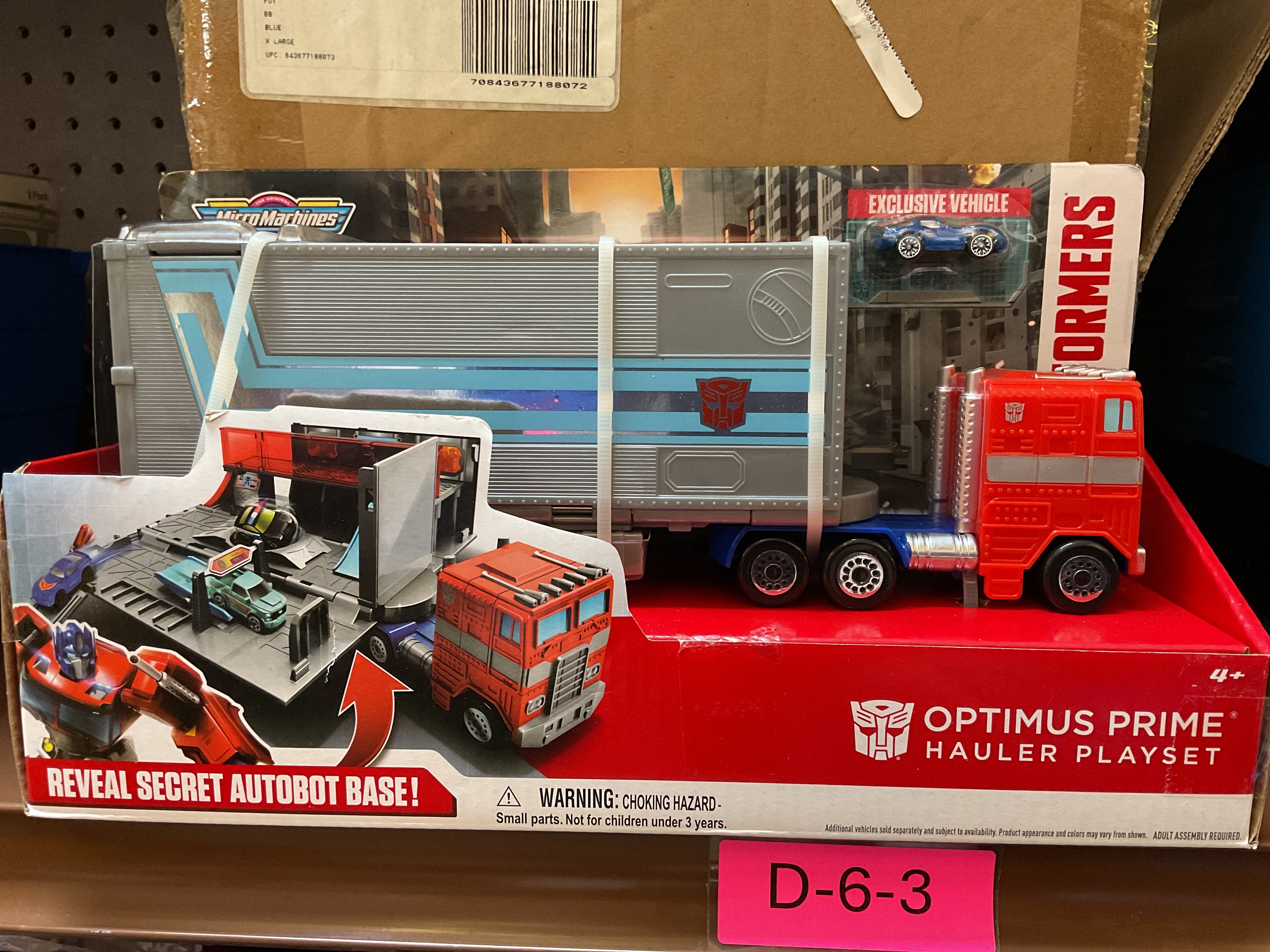 Micro Machines Optimus Prime Transformers Hauler Playset – Discount 70 ...