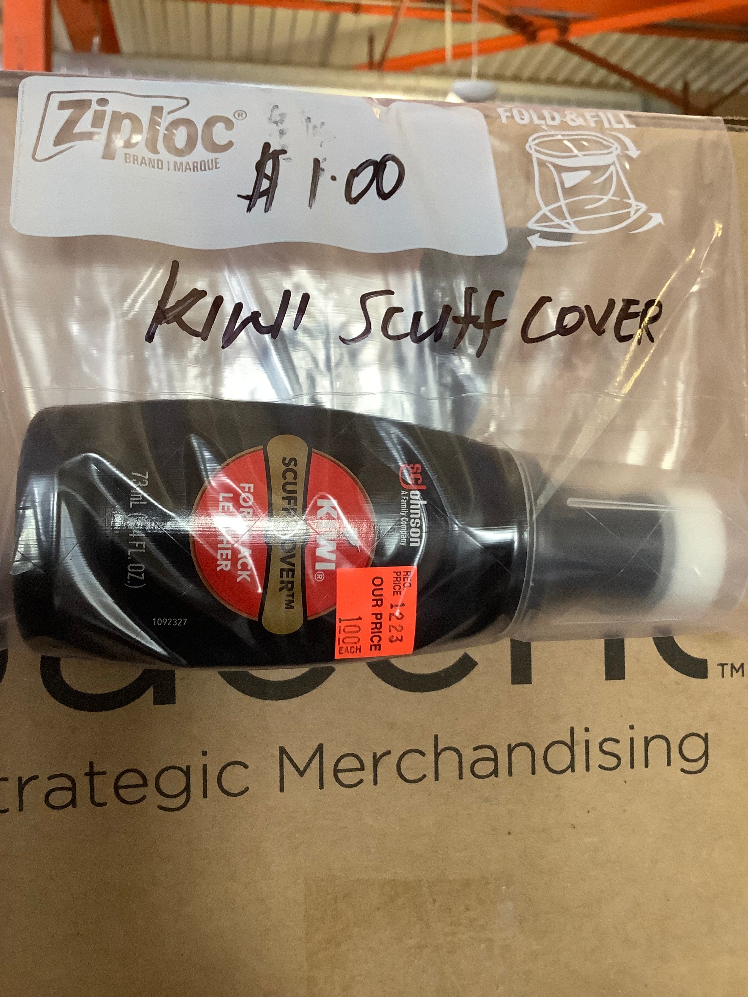 Kiwi Scuff Cover for black leather – Discount 70 Online
