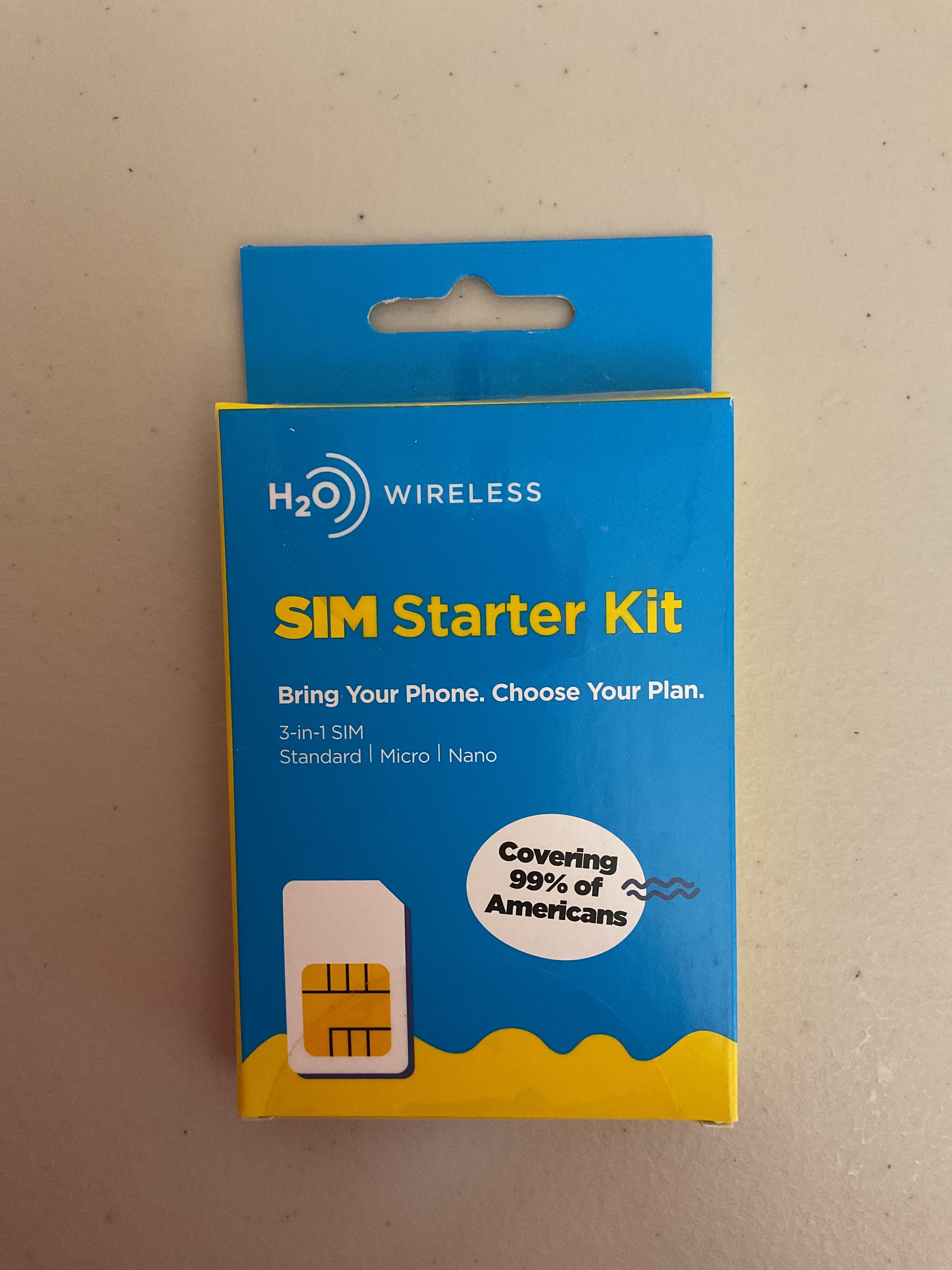 CLEARANCE- FINAL SALE - H2P Wireless 3-in-1 SIM Card Starter Kit (for ...