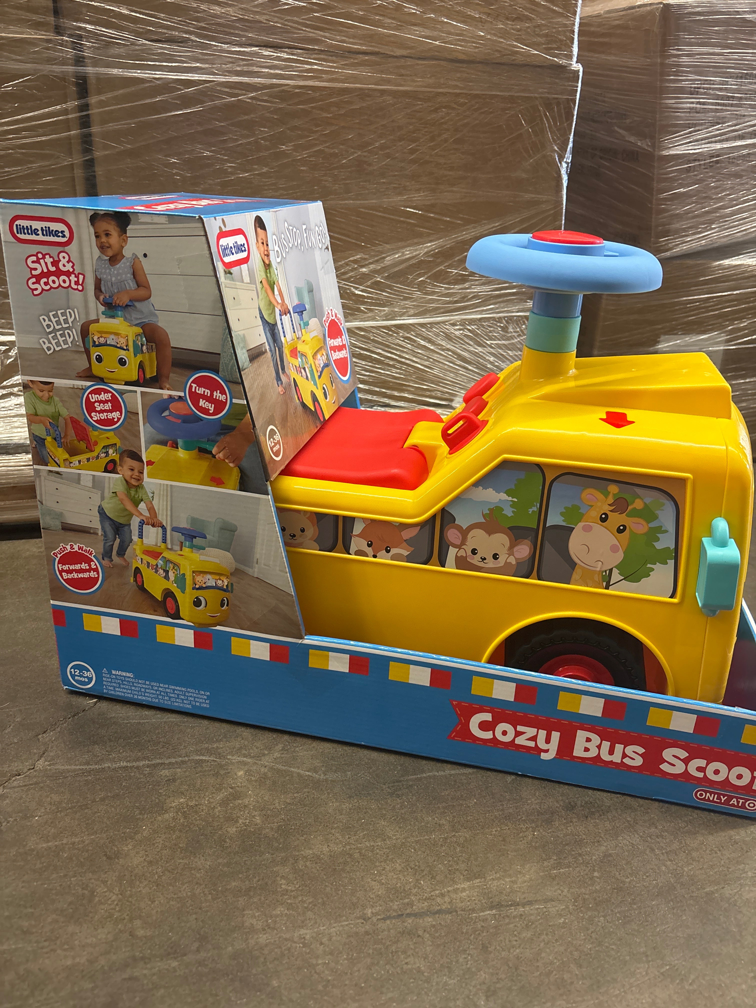 Little Tikes Cozy Scoot Bus Ride-on – Discount 70 Online