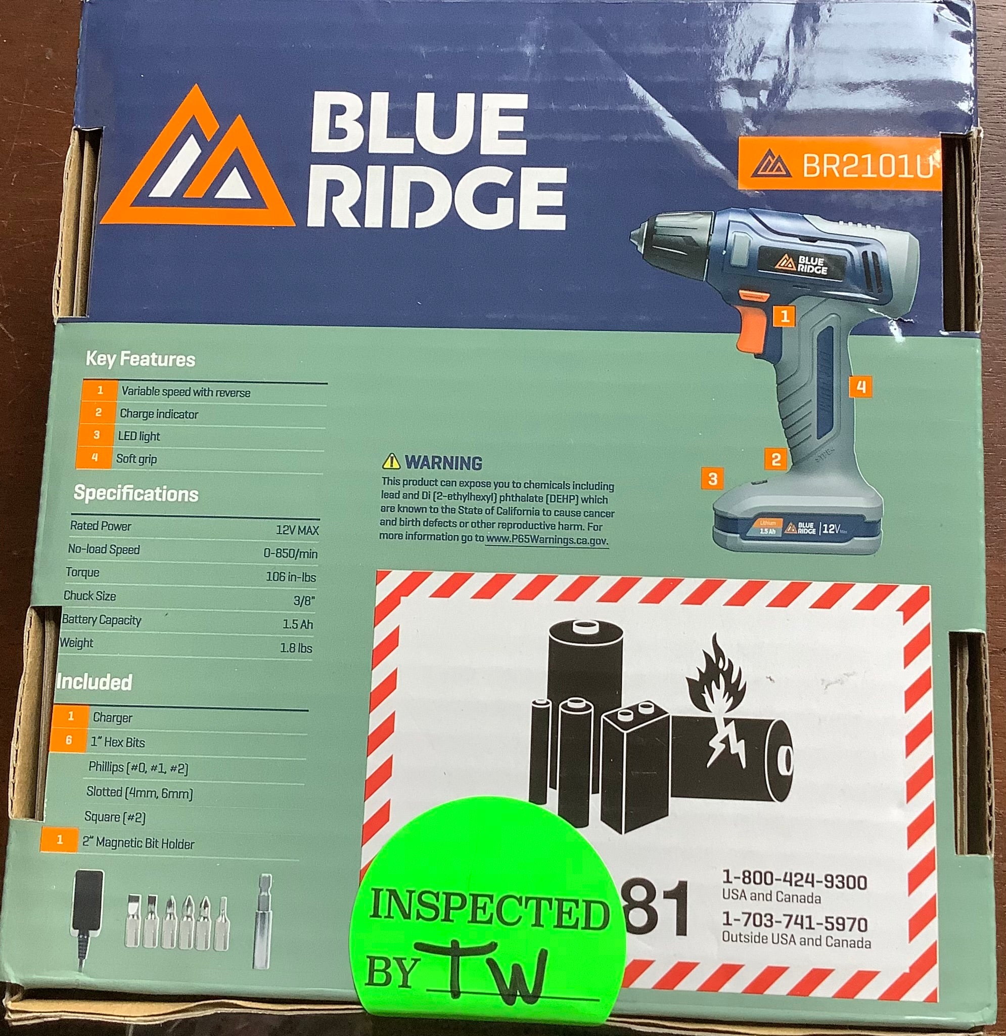 Blue Ridge Tools 12V MAX Rechargeable Drill – Discount 70 Online