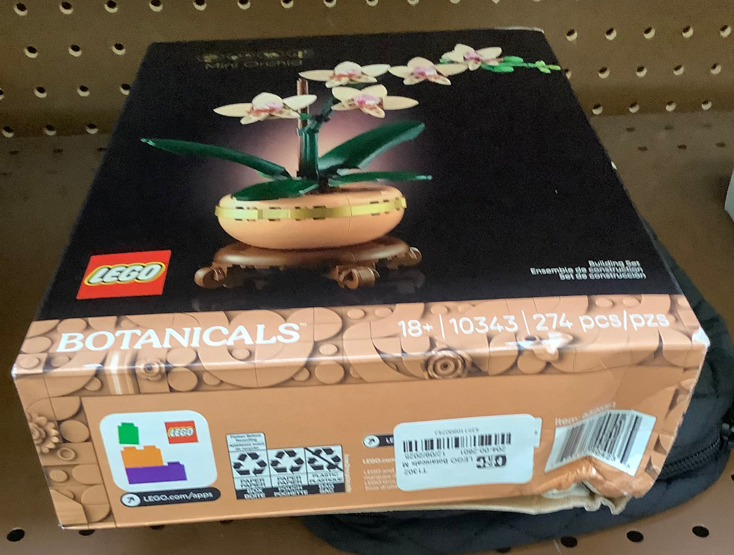LEGO Botanicals Mini Orchid Building Set for Adults, Decor for Home or ...