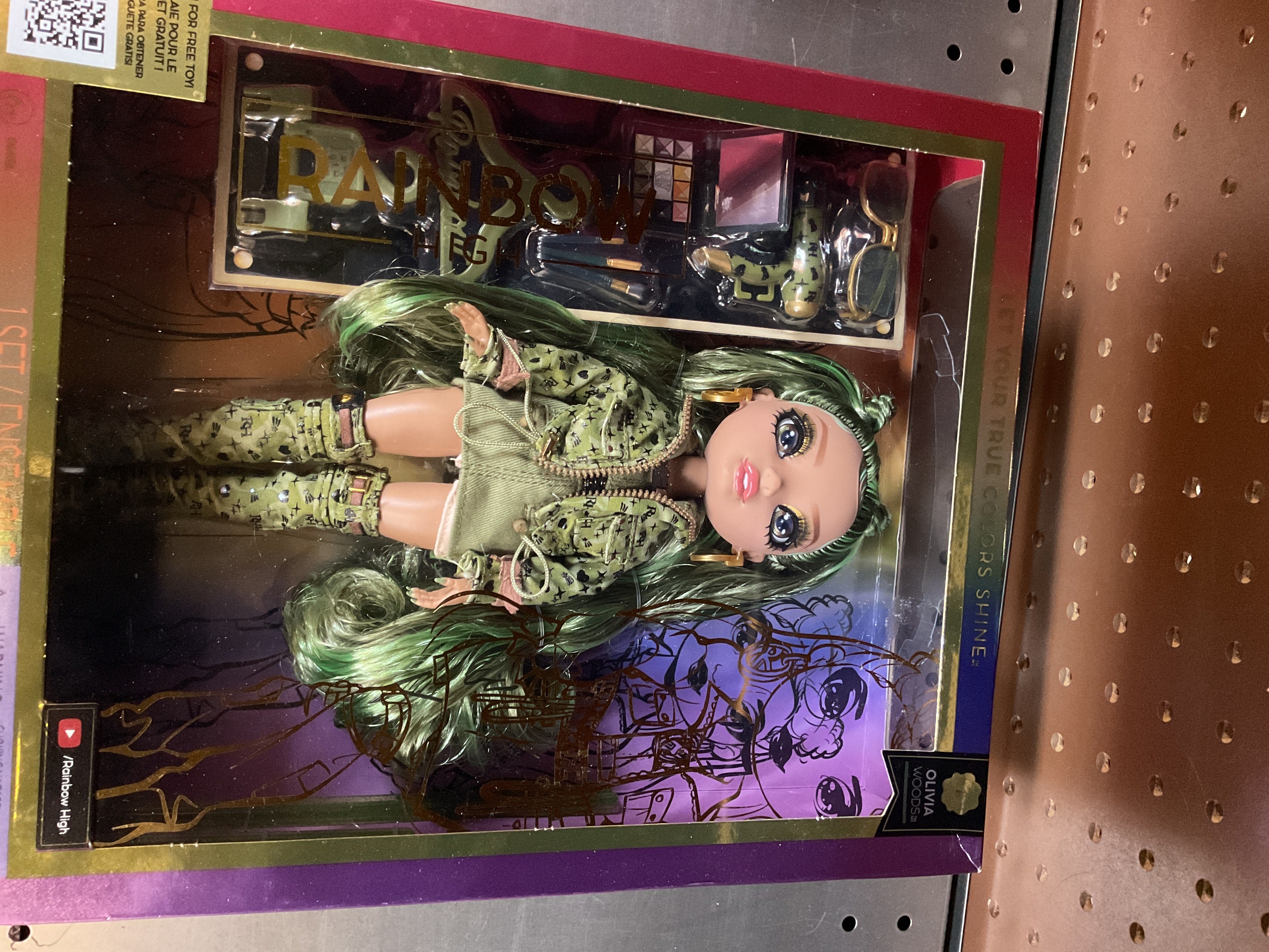 Rainbow High Olivia - Camo Green Fashion Doll – Discount 70 Online