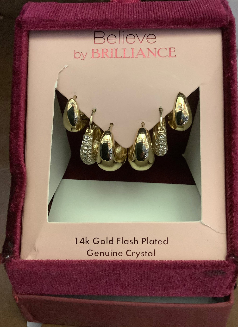 14k Gold Flash Plated Genuine Crystal – Discount 70 Online