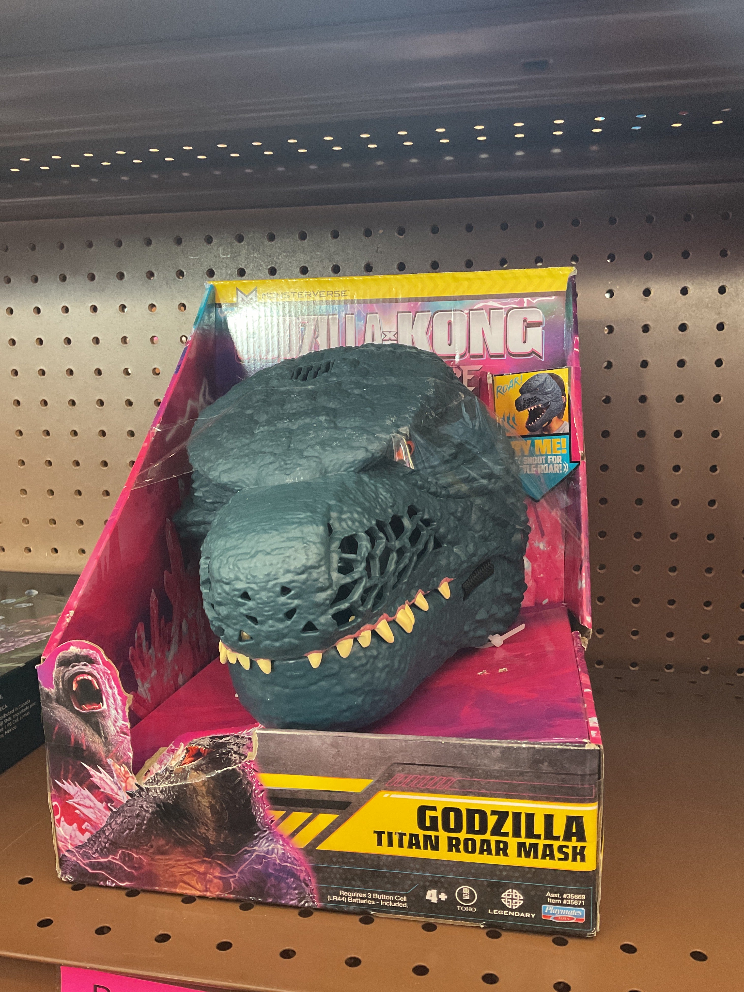 Godzilla x Kong: The New Empire Godzilla Titan Roar Interactive Mask ...