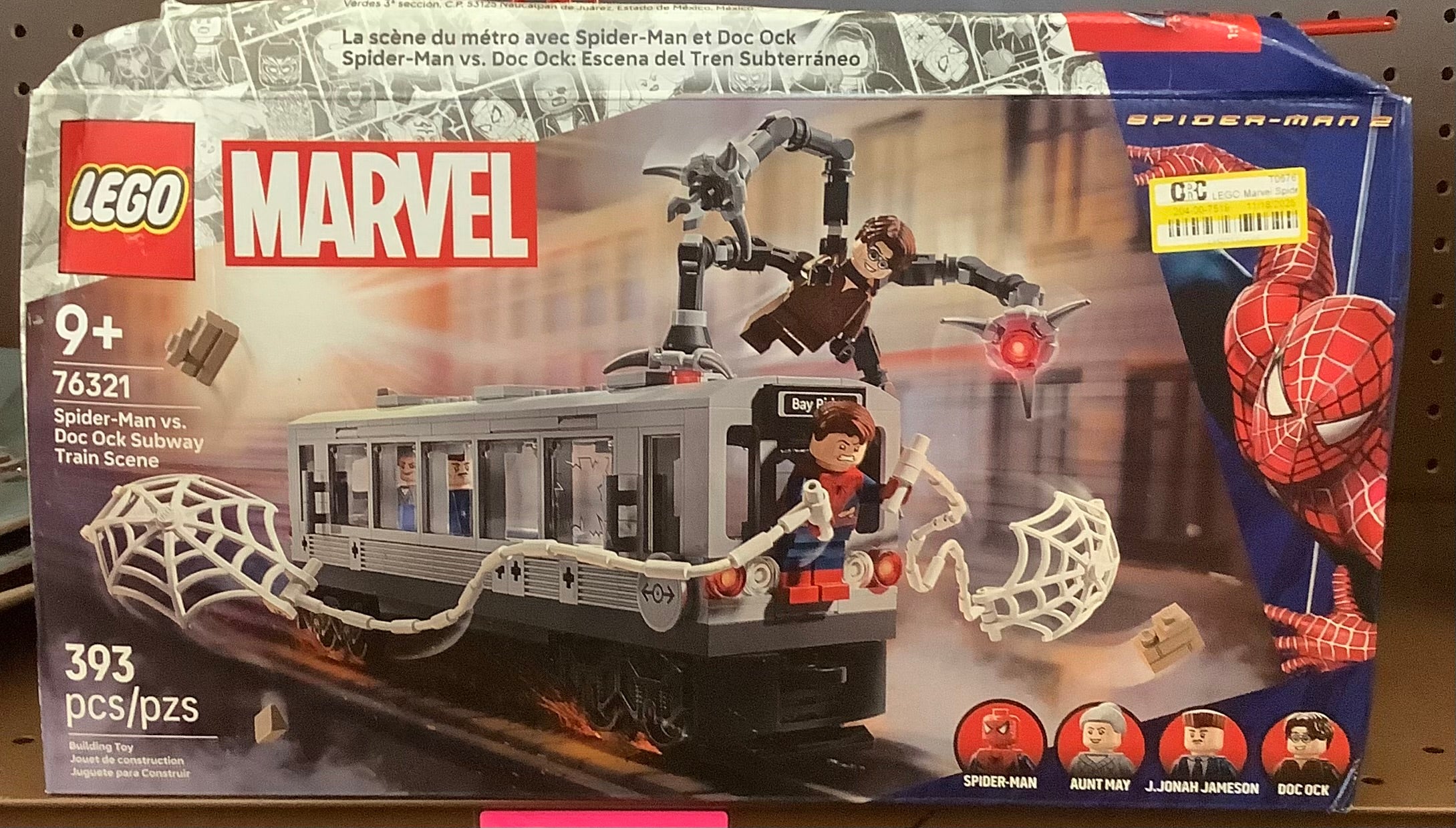 LEGO Marvel Spider-Man vs Doc Ock Subway Train Scene Building Set 7632 – Discount 70 Online