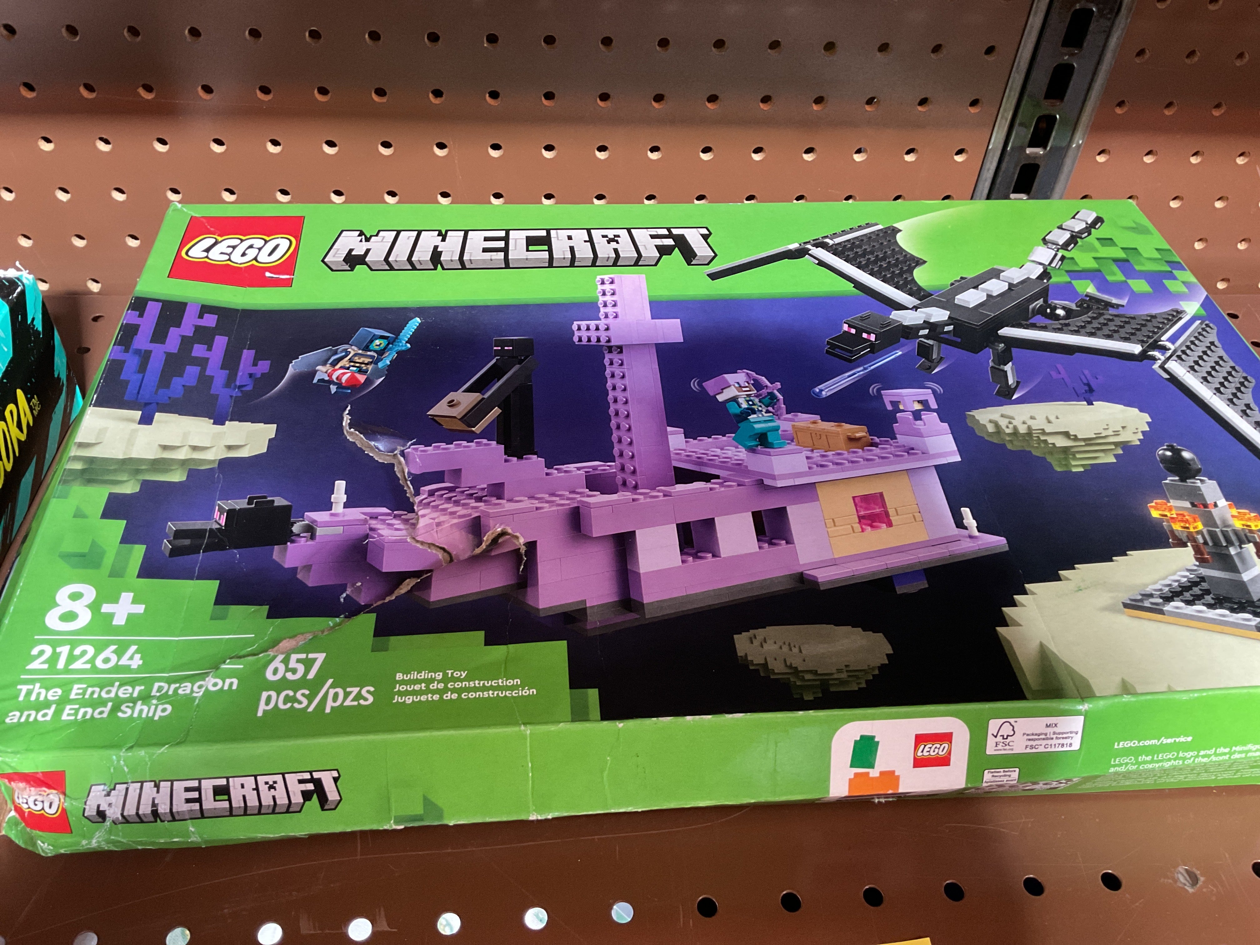 LEGO Minecraft The Ender Dragon and End Ship Video Game Toy – Discount ...