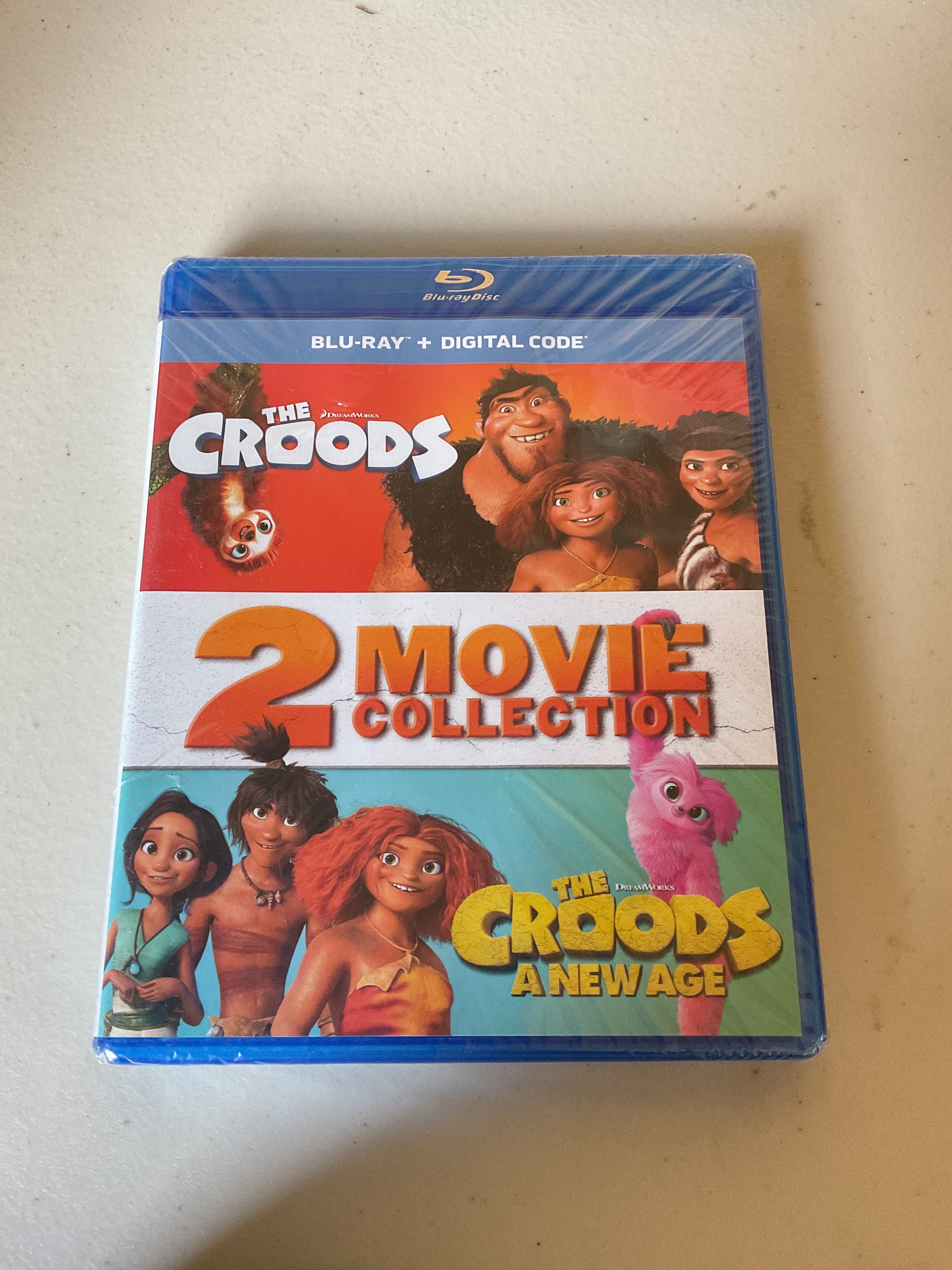 The Croods: 2-Movie Collection (Blu-ray + Digital)- SEALED – Discount ...