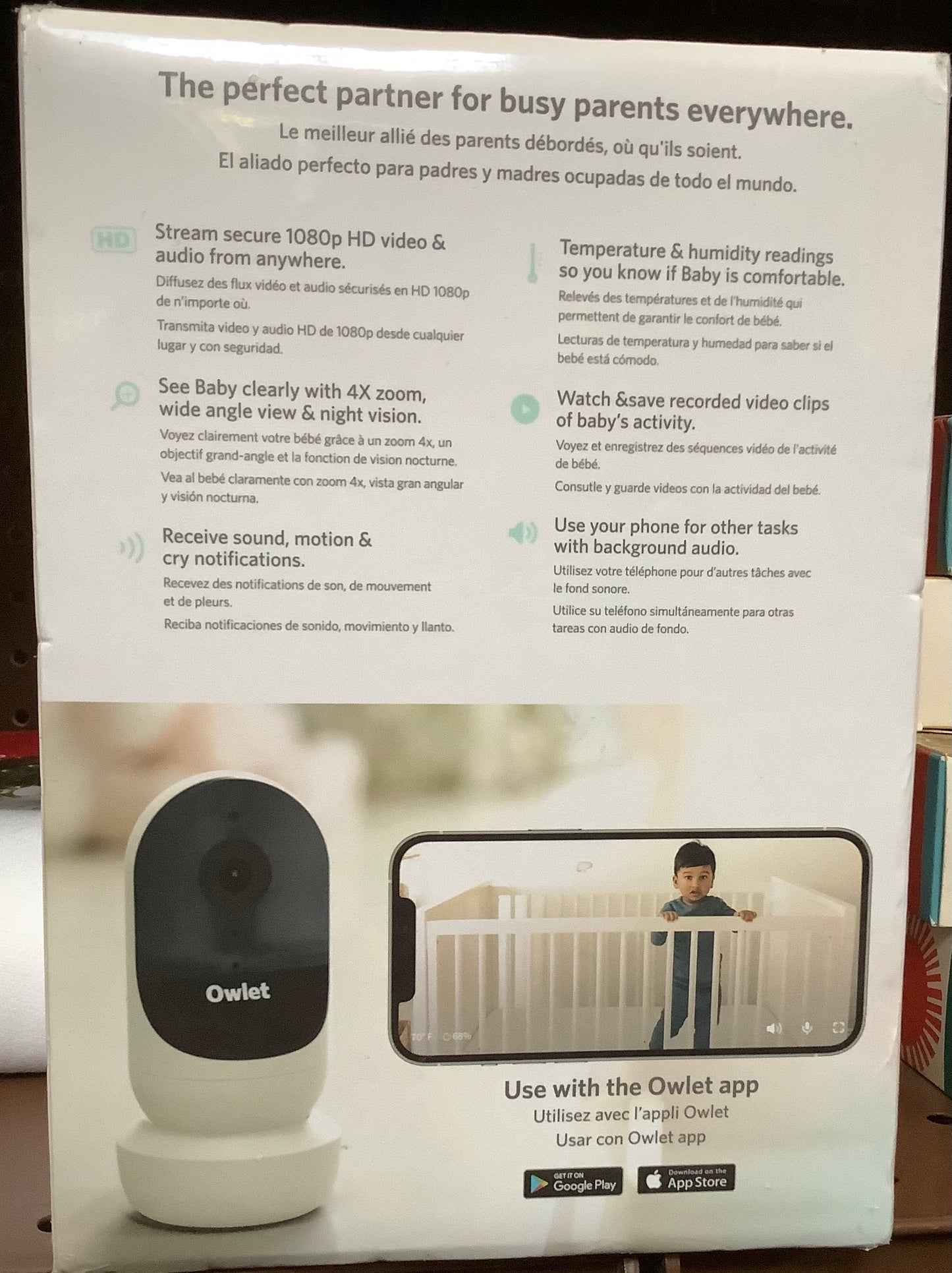 Owlet - Cam 2 (Gen 2) Smart Baby Monitor - White – Discount 70 Online