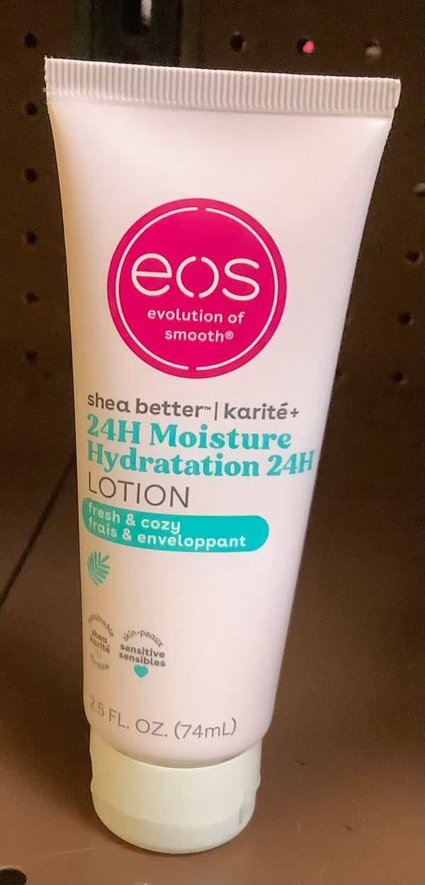 eos Mini Body Lotion - Fresh & Cozy - Travel Size - 2.5 fl oz ...