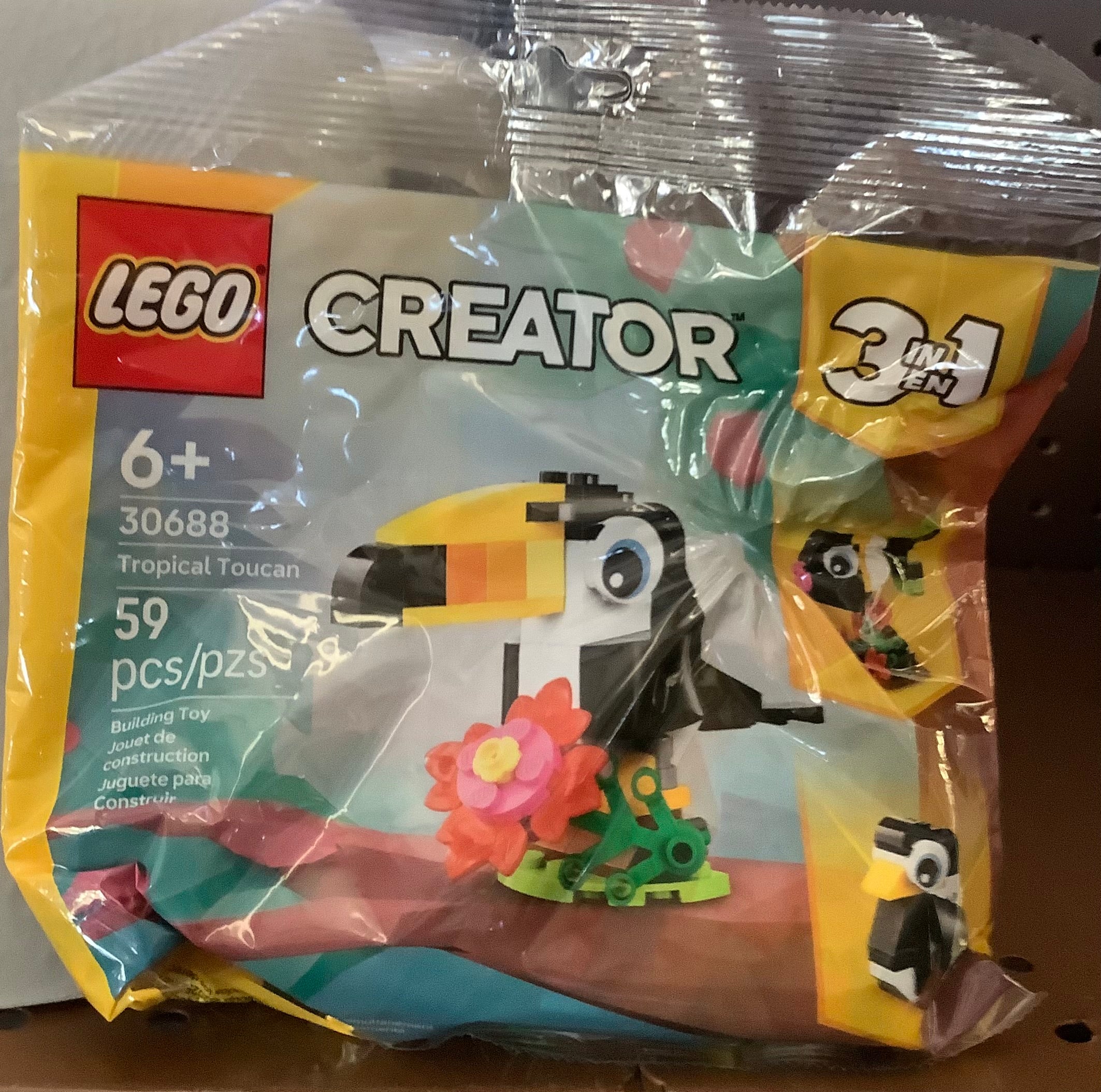 LEGO Creator 3 in 1 Tropical Toucan Building Set 30688 – Discount 70 Online