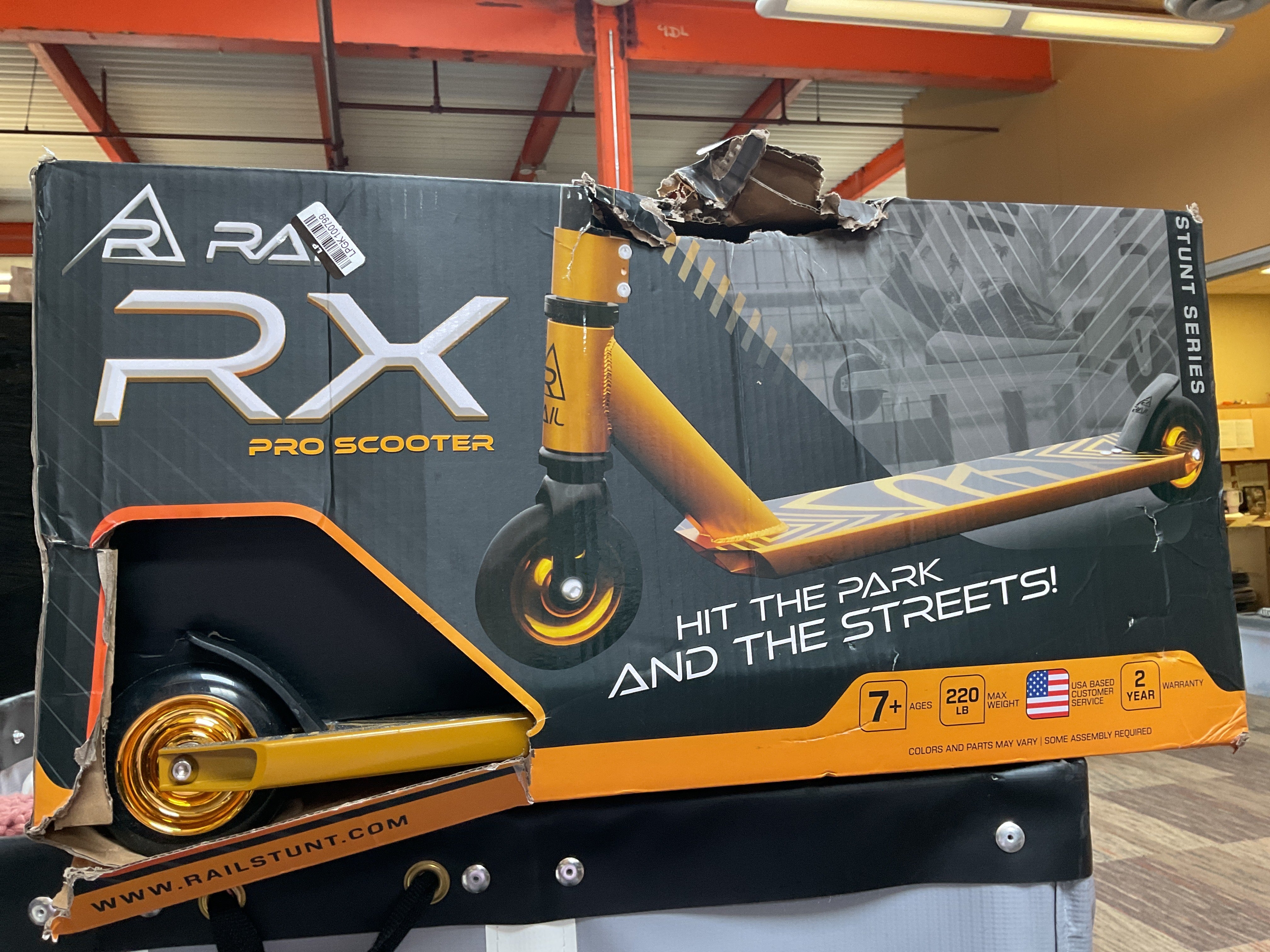 Rail RX Pro Gold Kick Scooter – Discount 70 Online