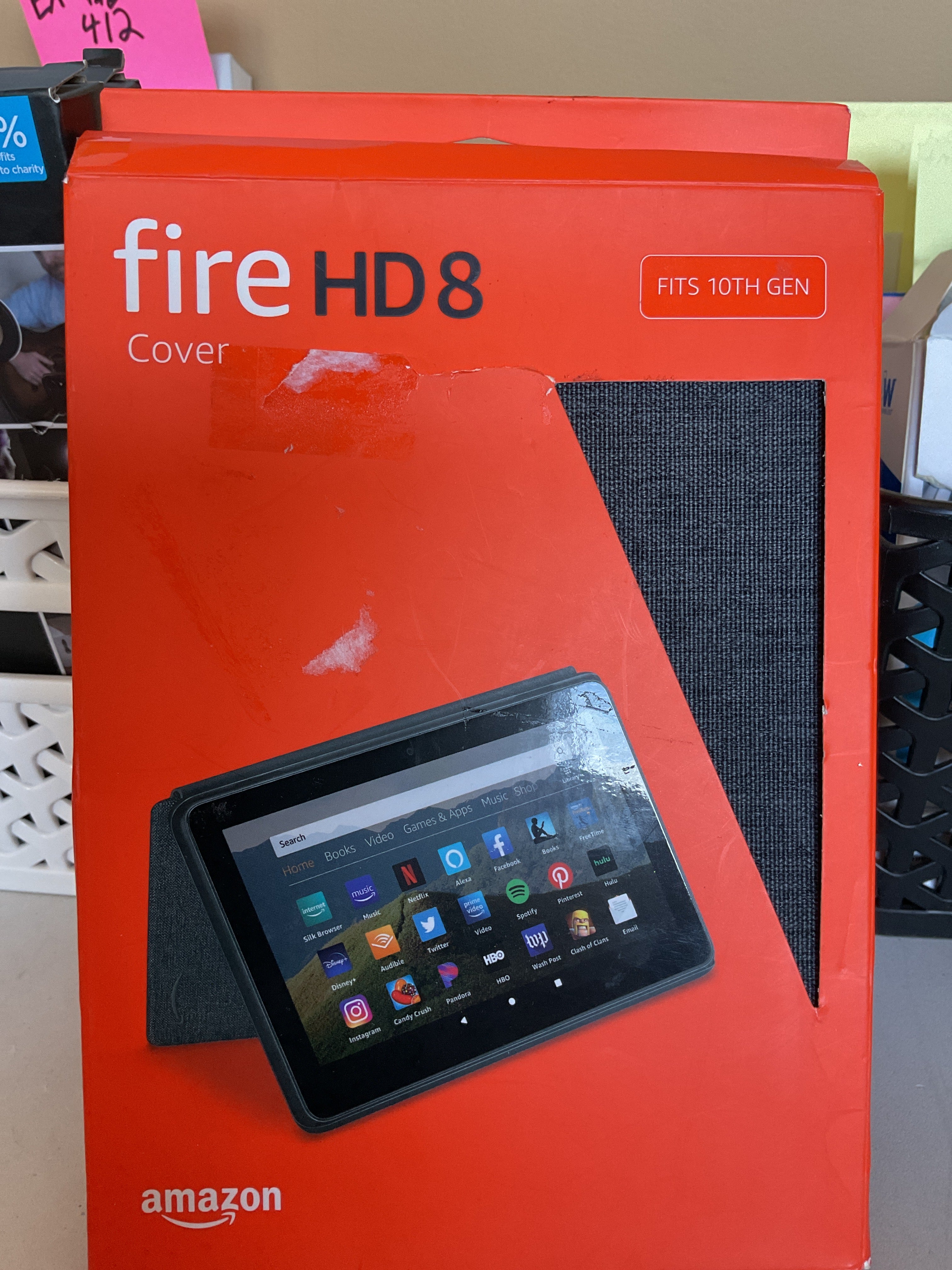 Amazon Fire HD 8 Cover 10th Gen Tablet 2020 Release: Black – Discount ...