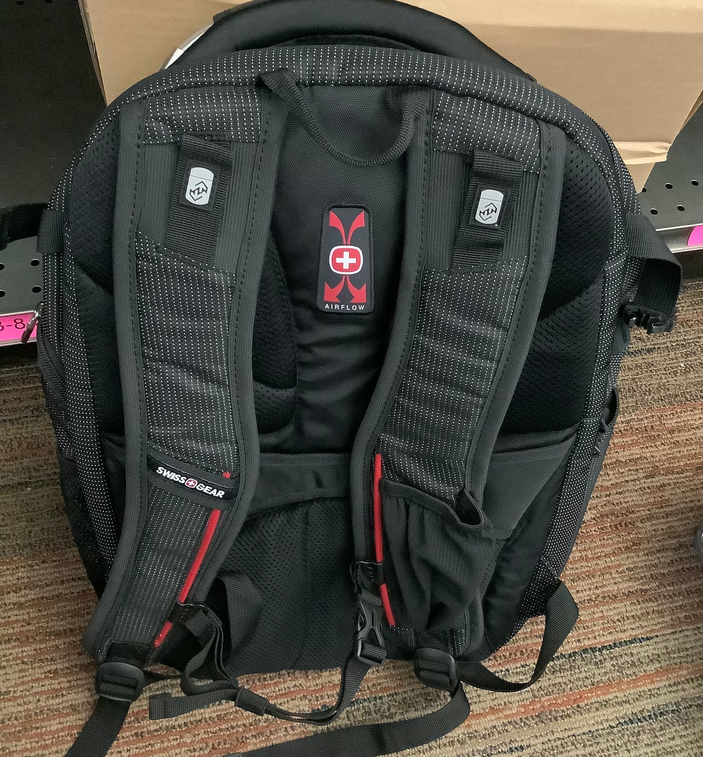 SwissGear - Commander USB ScanSmart Laptop Backpack - Dotted Black ...