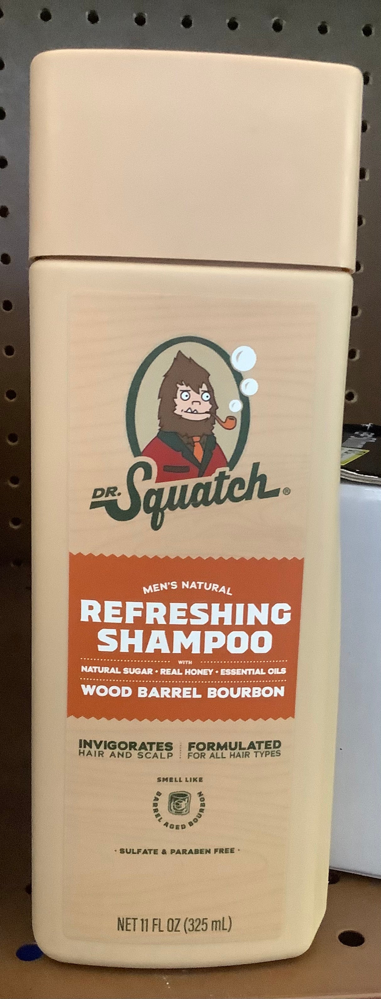 DR. SQUATCH Men's Natural Shampoo - Wood Barrel Bourbon - 11 fl oz ...