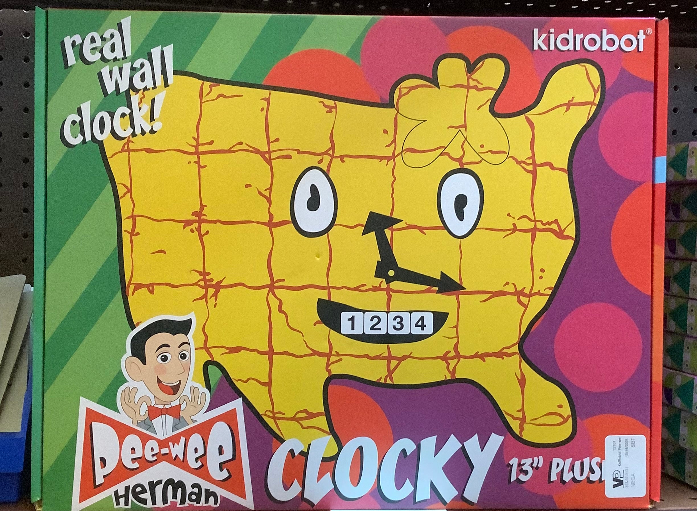 KidRobot Pee-wee Plush Clocky 16" Action Figure – Discount 70 Online