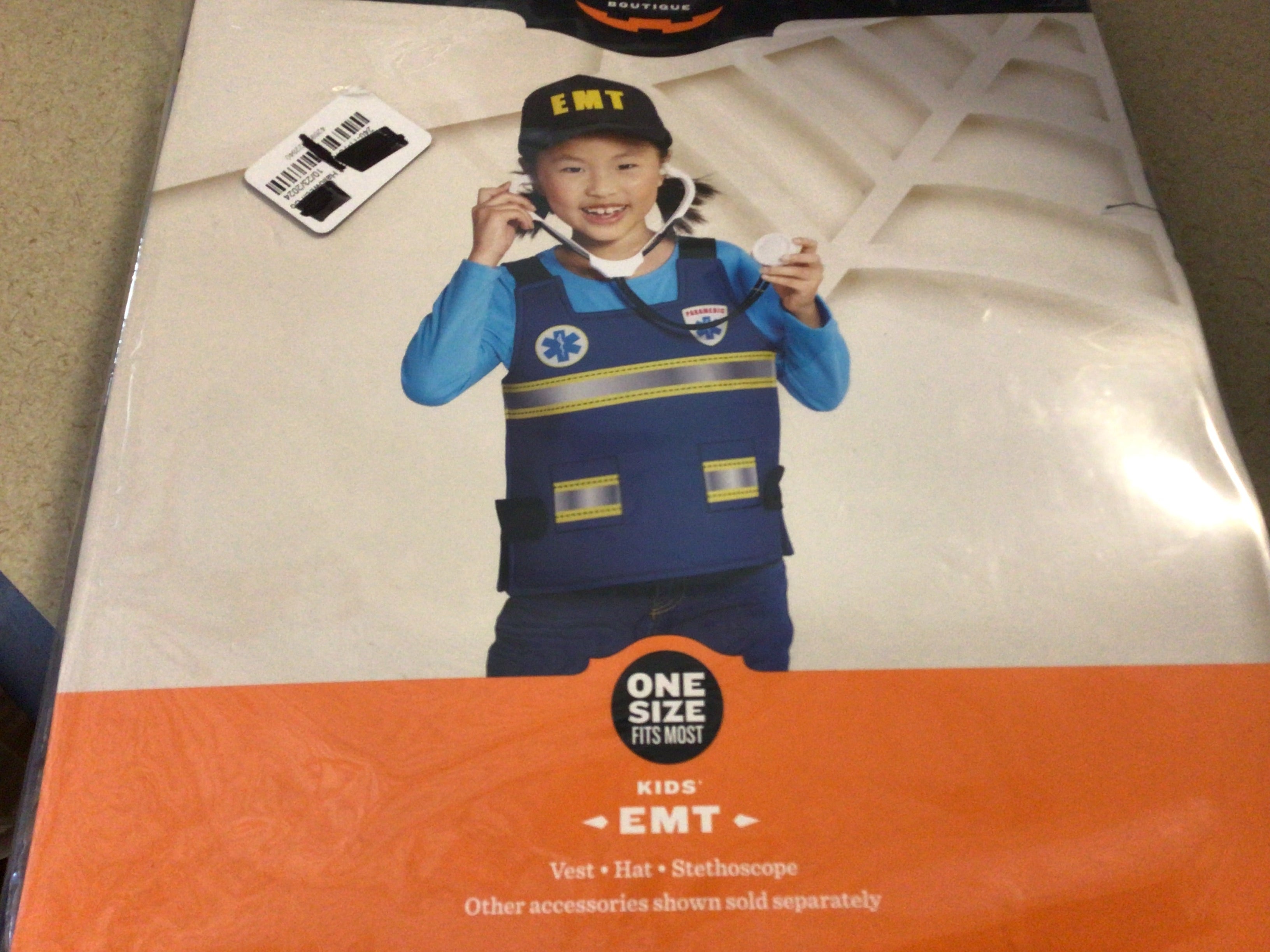 Costume Police Enfant Dress Up America Child EMT Pretendplay Costume ...