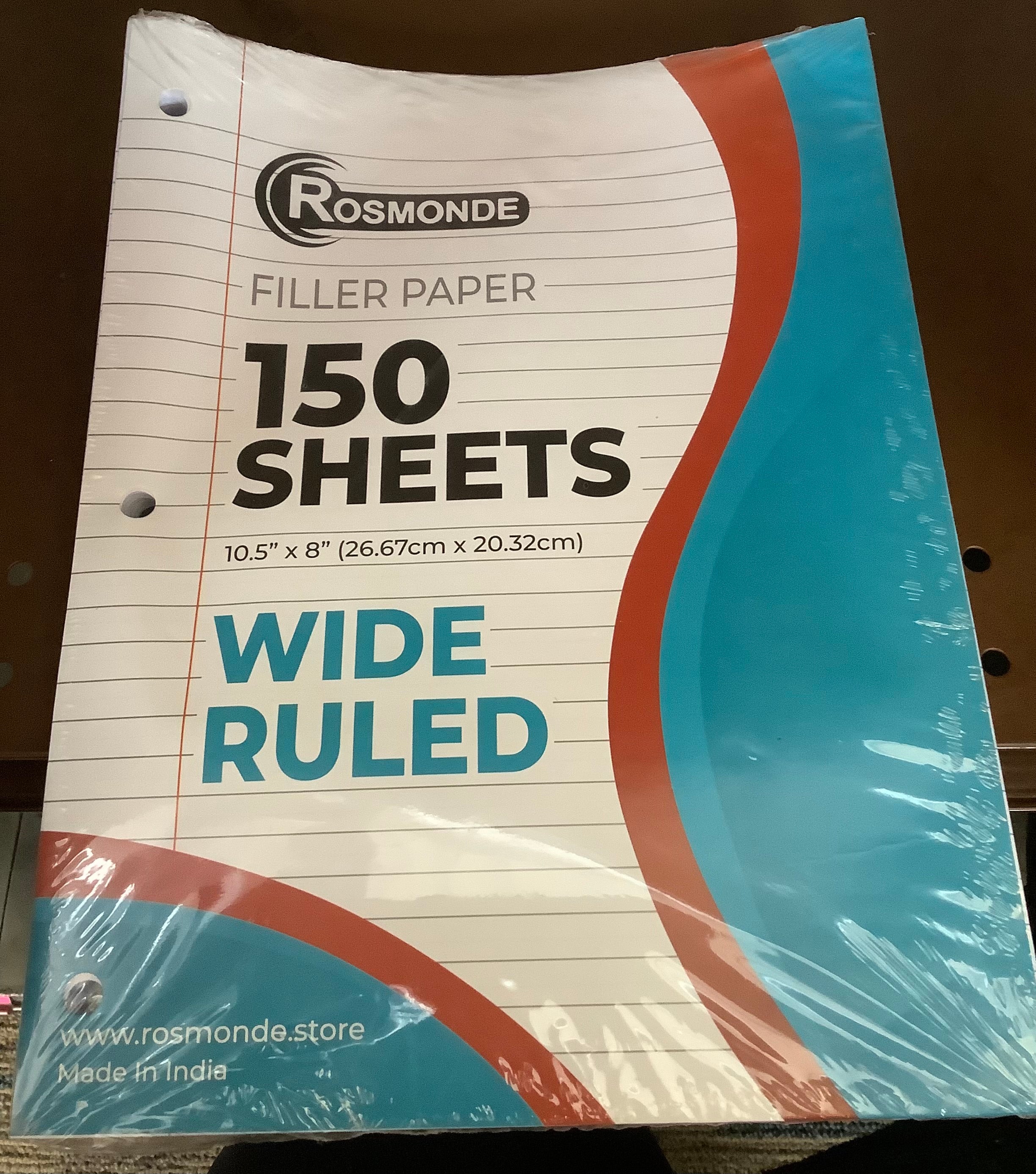 150 Sheets Wide Ruled Paper – Discount 70 Online