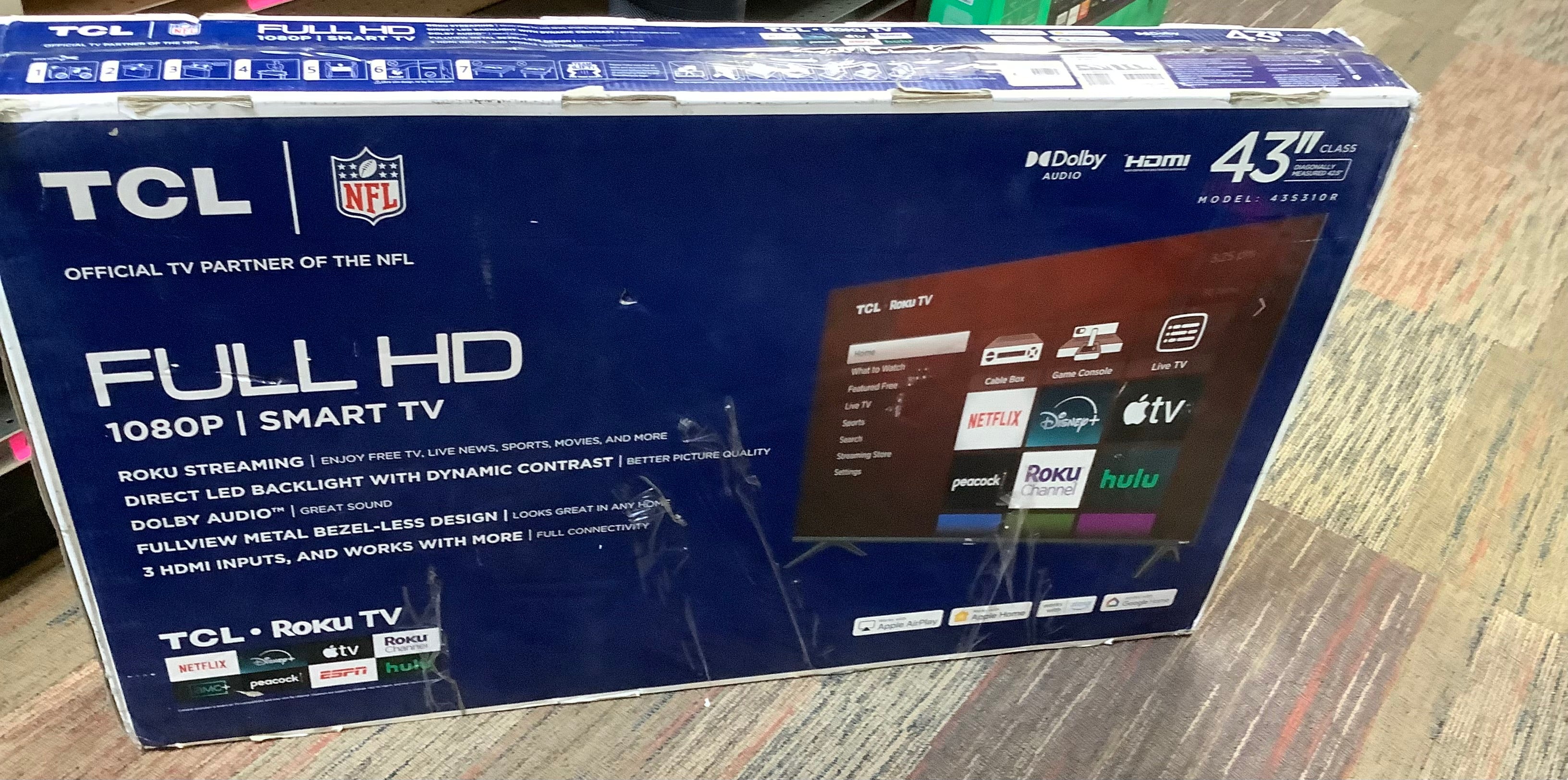TCL 43" Class S3-Series 1080p HD LED Smart TV – Discount 70 Online