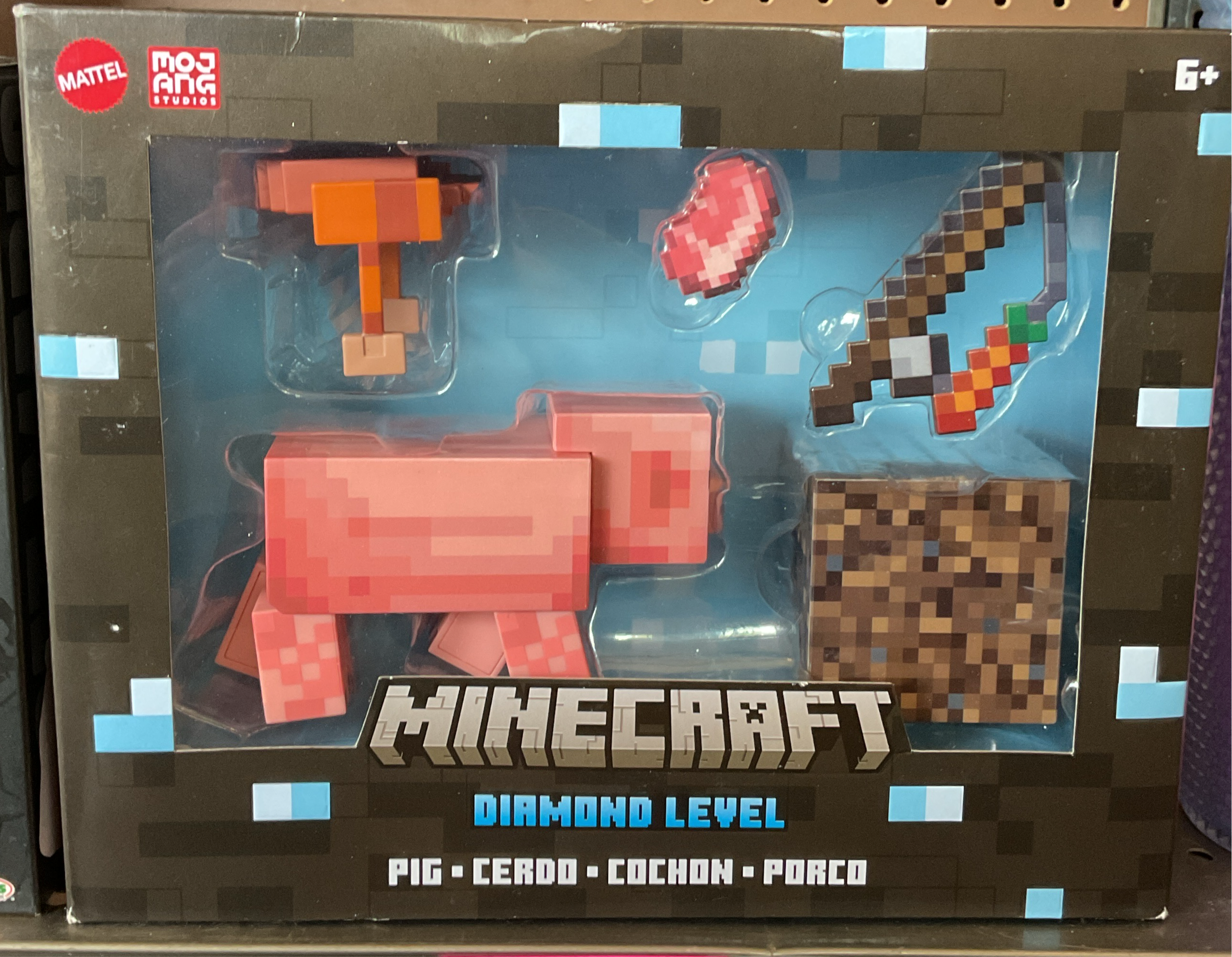 Minecraft Pig Diamond Level Mini Figure BOX DAMAGED – Discount 70 Online