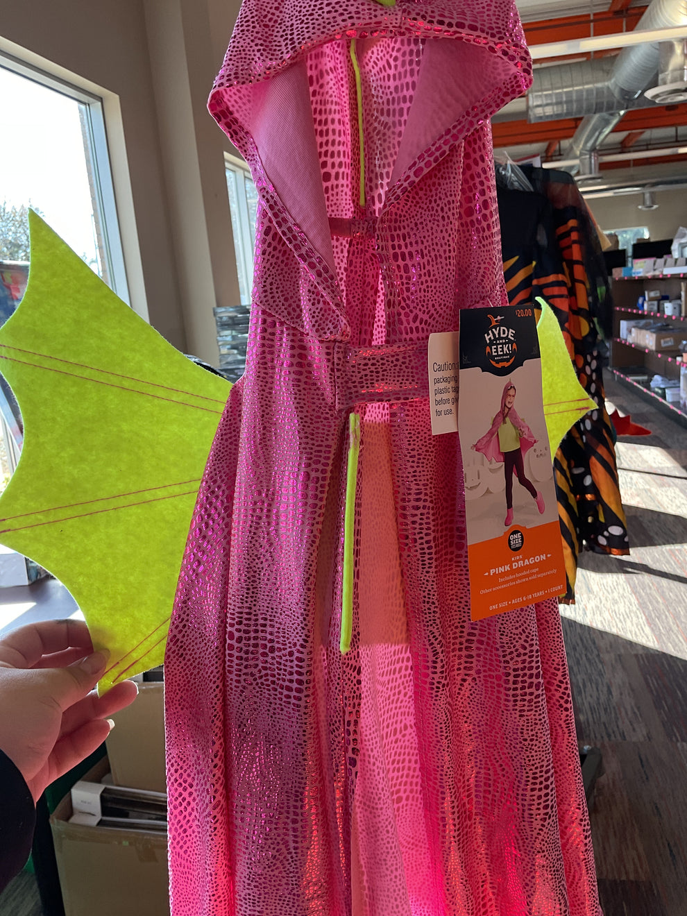 Kids ‘Pink Dragon Cloak’ Halloween Costume – Discount 70 Online