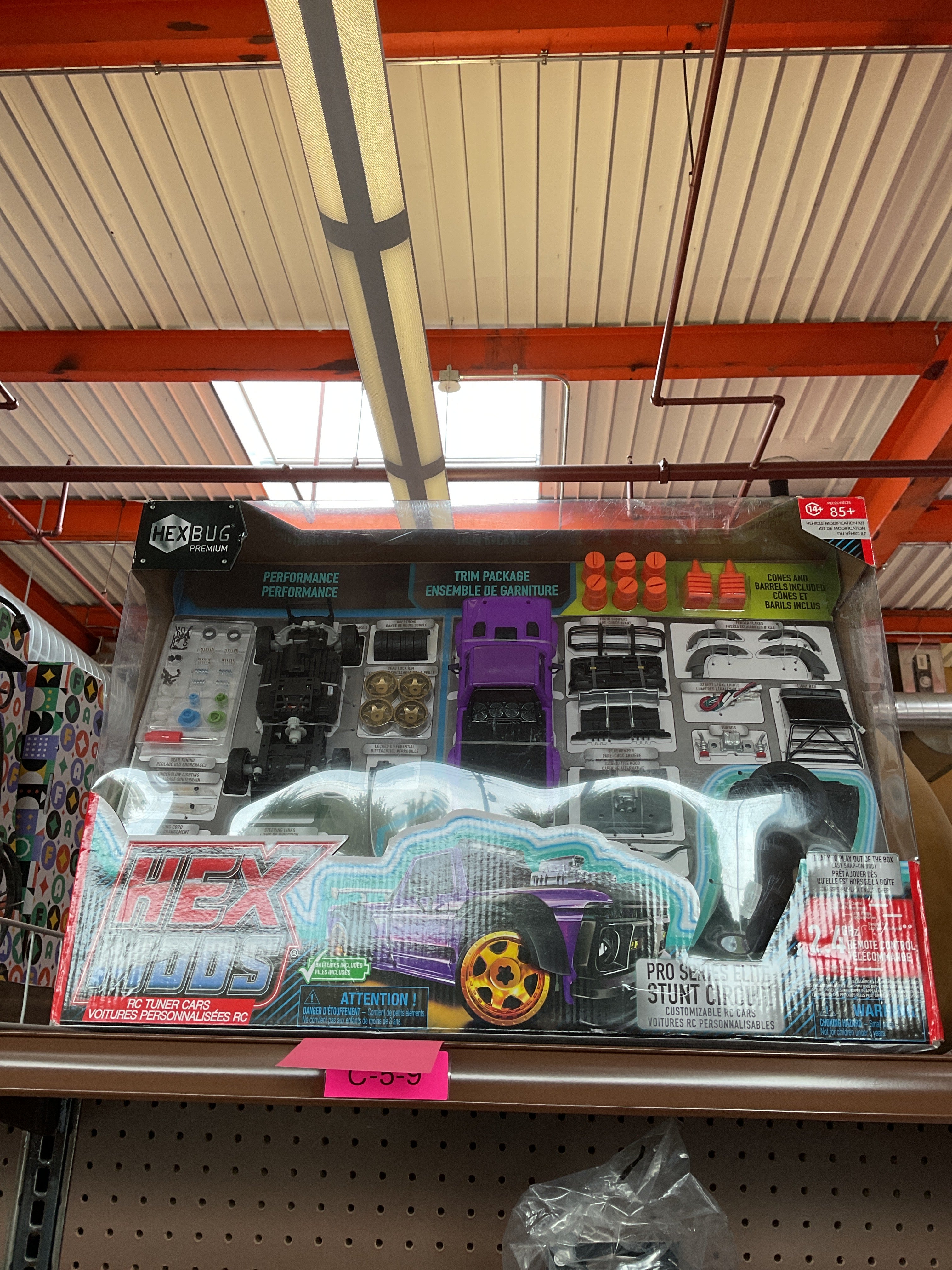 HEXBUG HEXMODS Pro Series Elite Raceway, Rechargeable RC Car, Buildabl ...