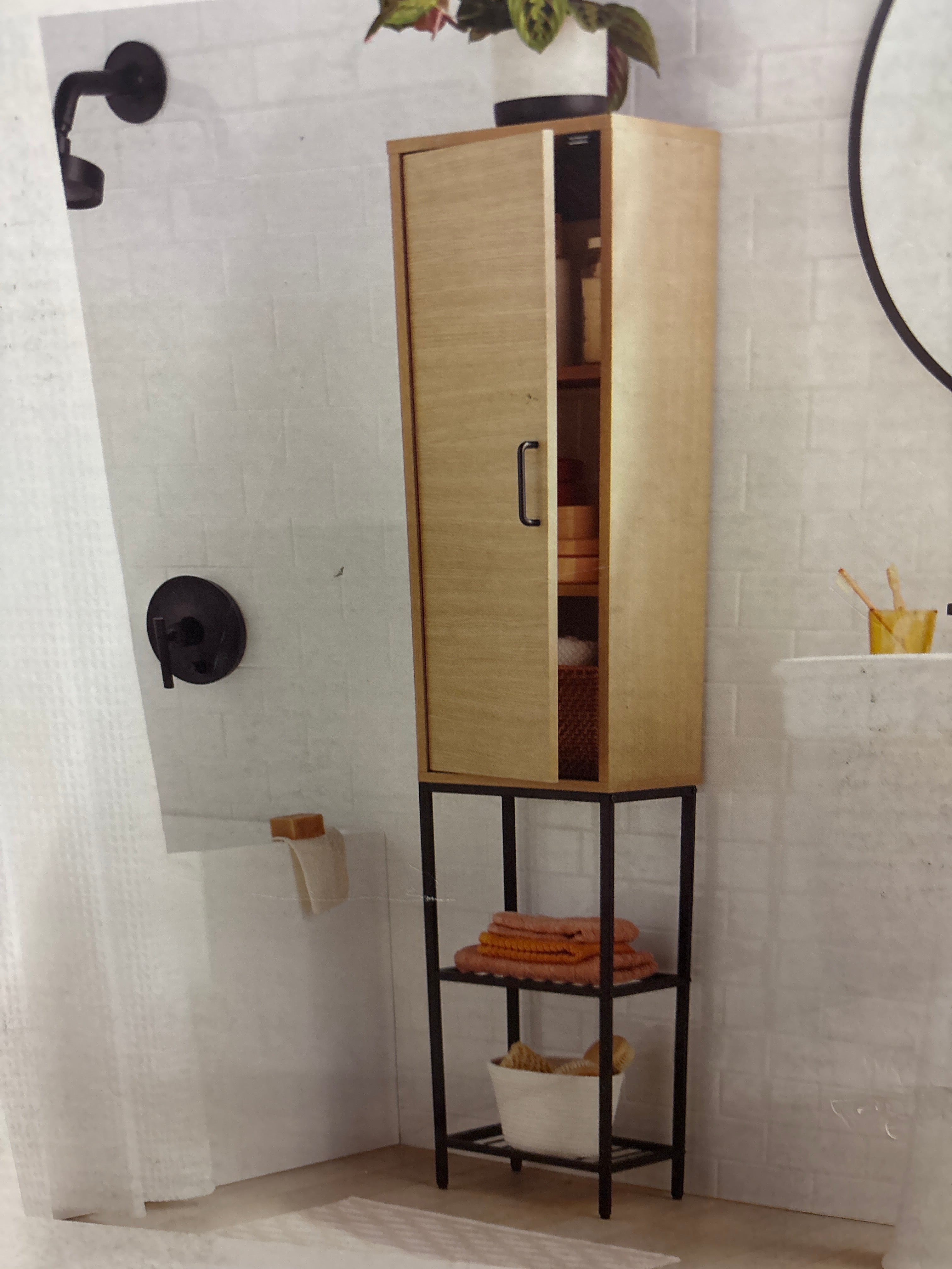 Mixed Material Bath Tall Tower – Discount 70 Online
