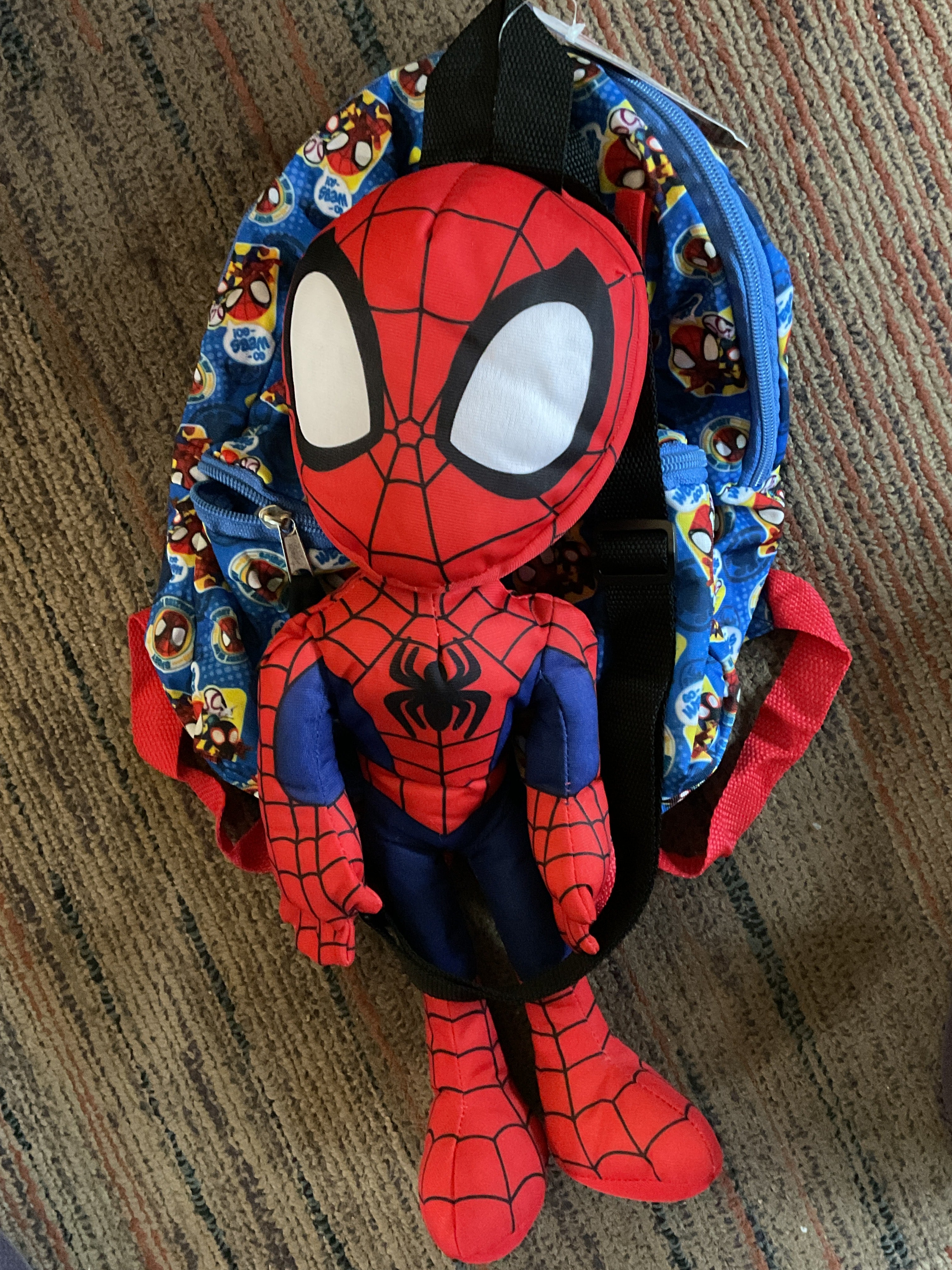 Spidey and His Amazing Friends 12 IN. Toddler Character Backpack ...