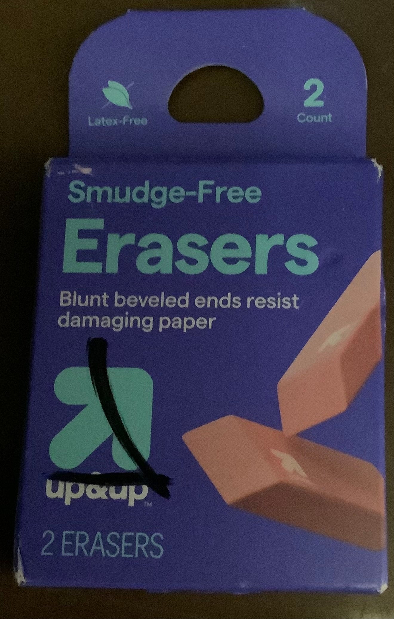 Smudge Free Erasers 2ct – Discount 70 Online