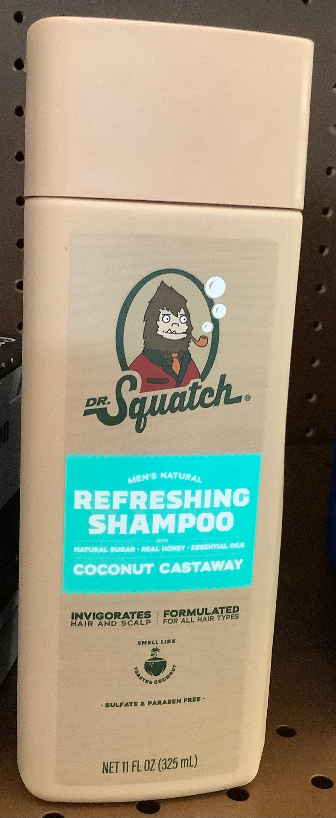 DR. SQUATCH Men's Natural Shampoo - Coconut Castaway - 11 fl oz ...