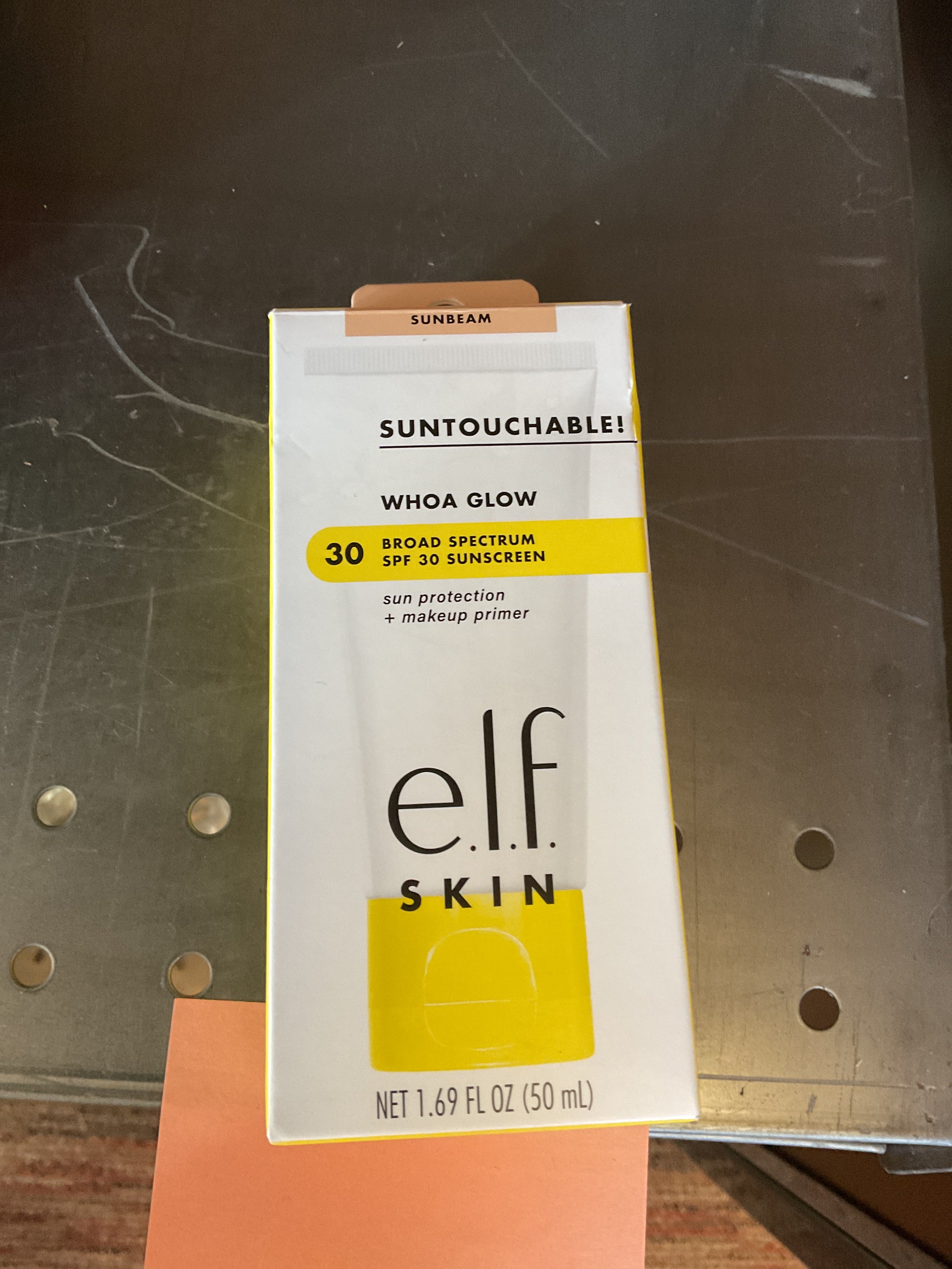 e.l.f. SKIN Suntouchable Whoa Glow Sunscreen & Primer - Sunbeam - SPF ...